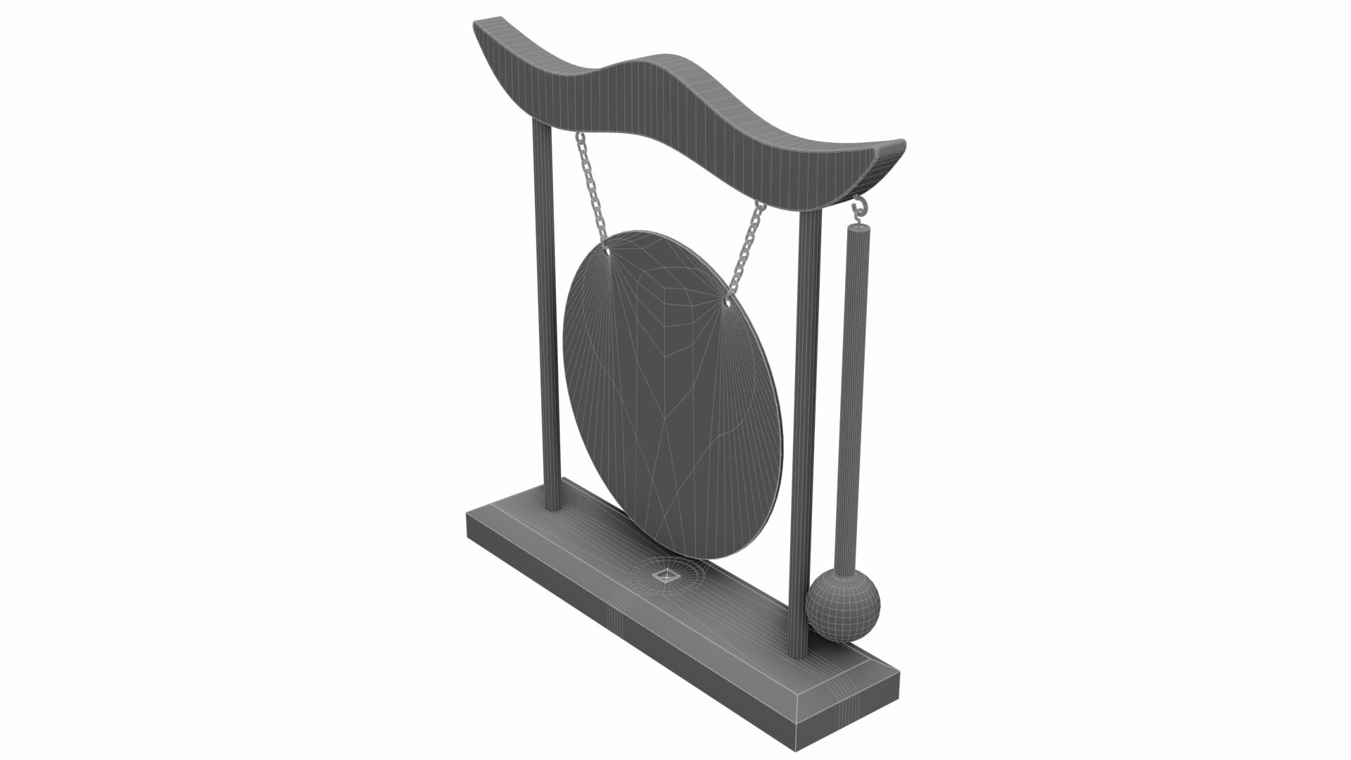 3D Gong Model - TurboSquid 1910413