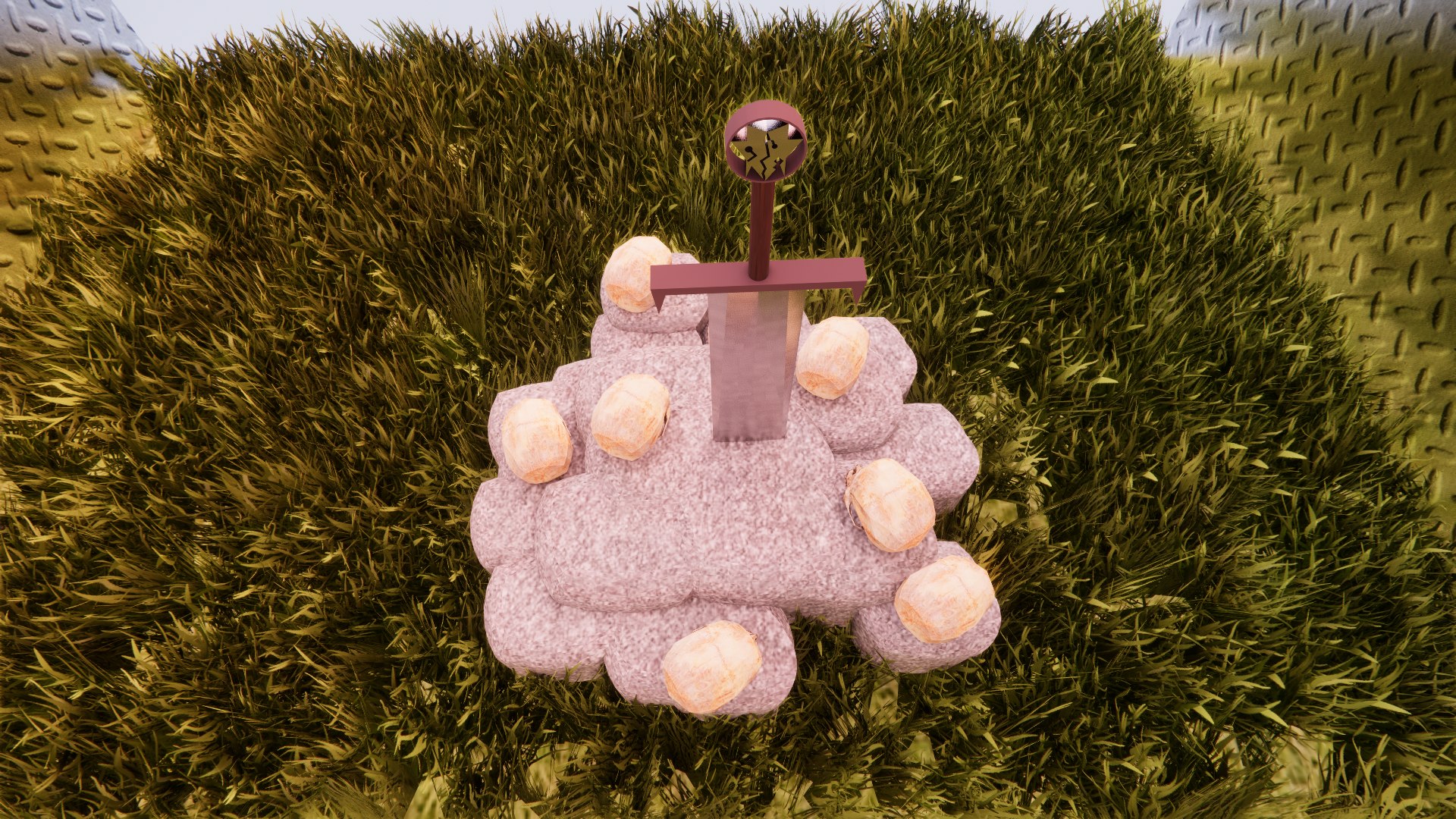 3D Cursed Sword - TurboSquid 2196986