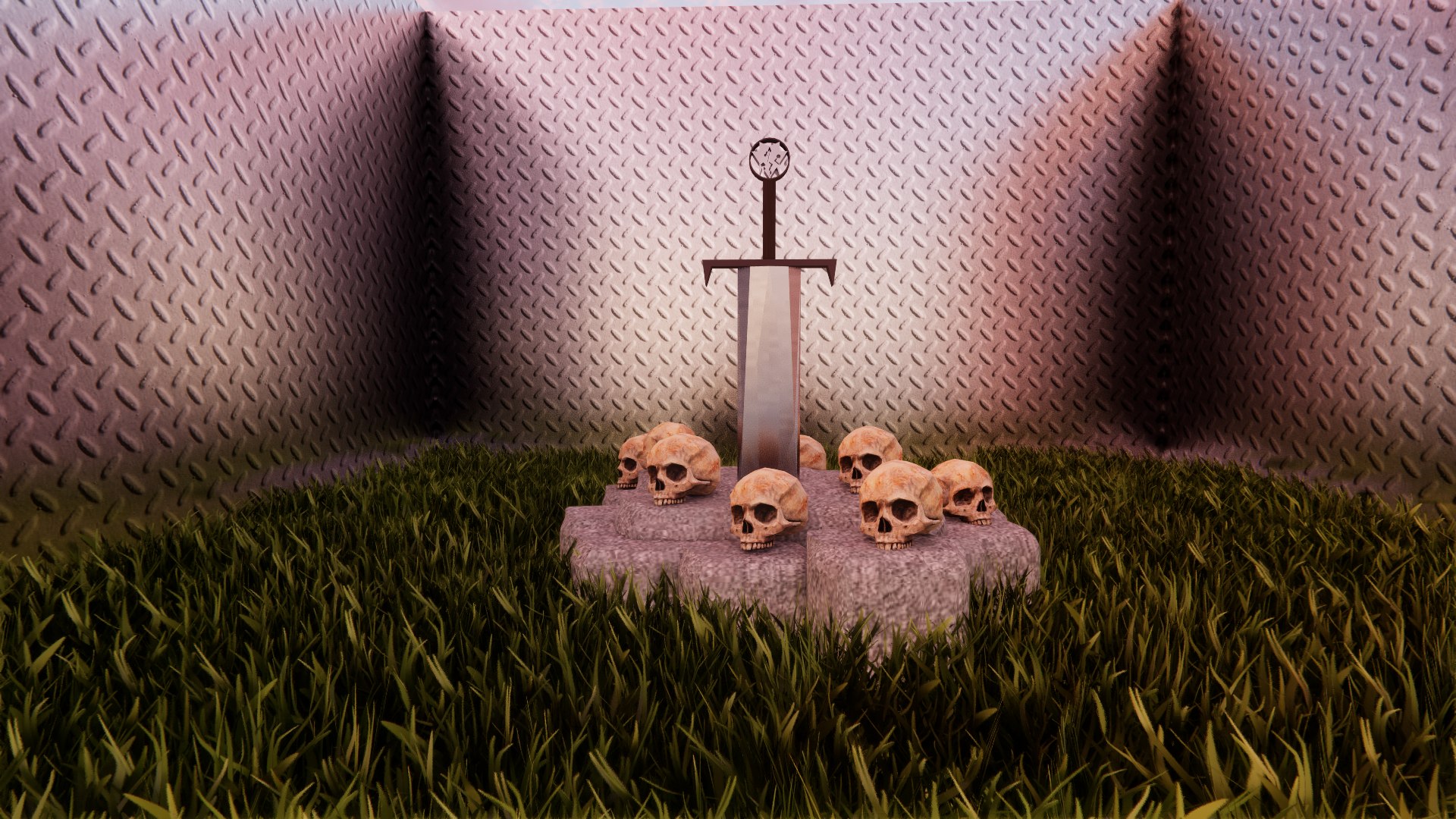 3D Cursed Sword - TurboSquid 2196986