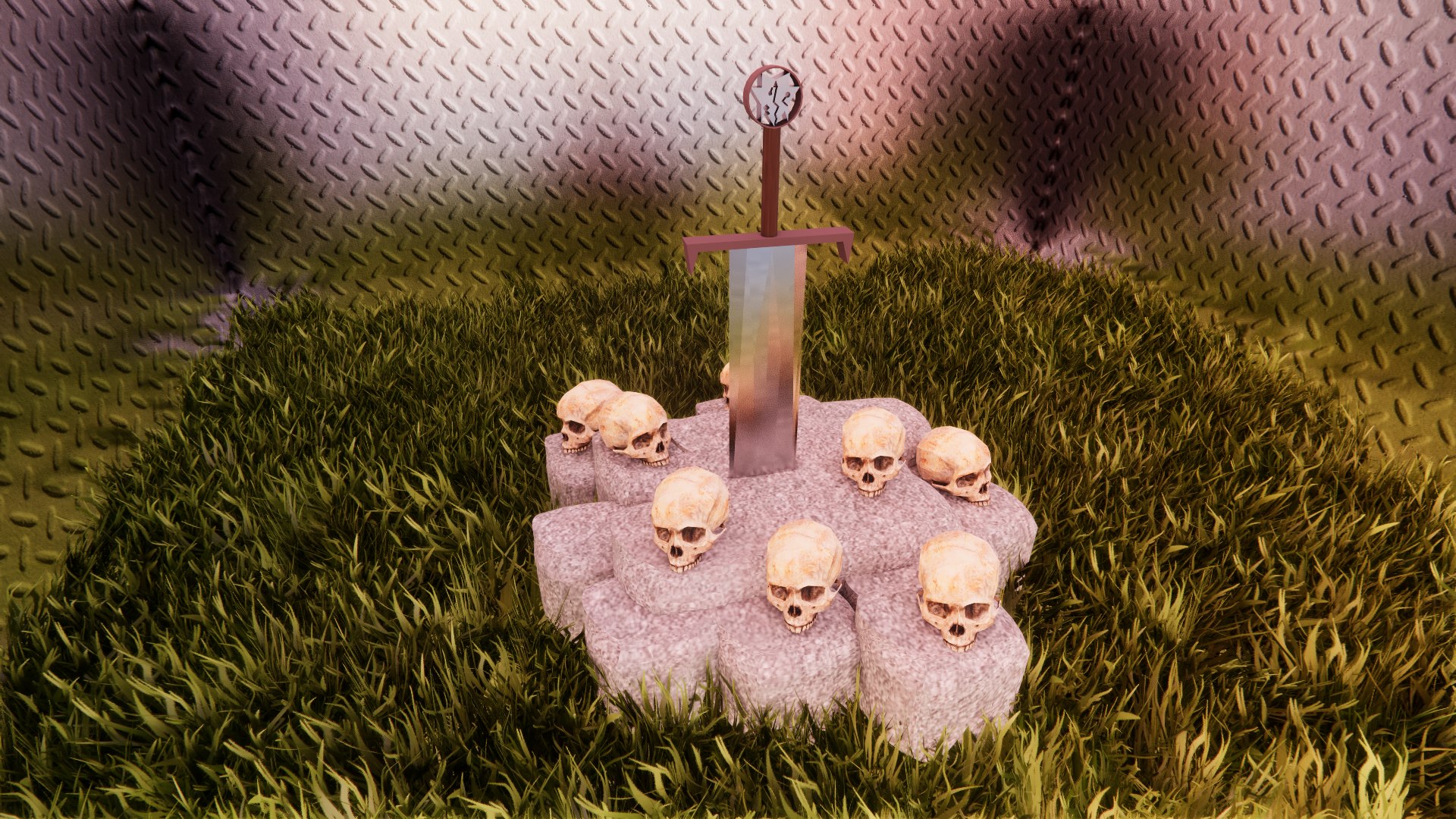 3D Cursed Sword - TurboSquid 2196986