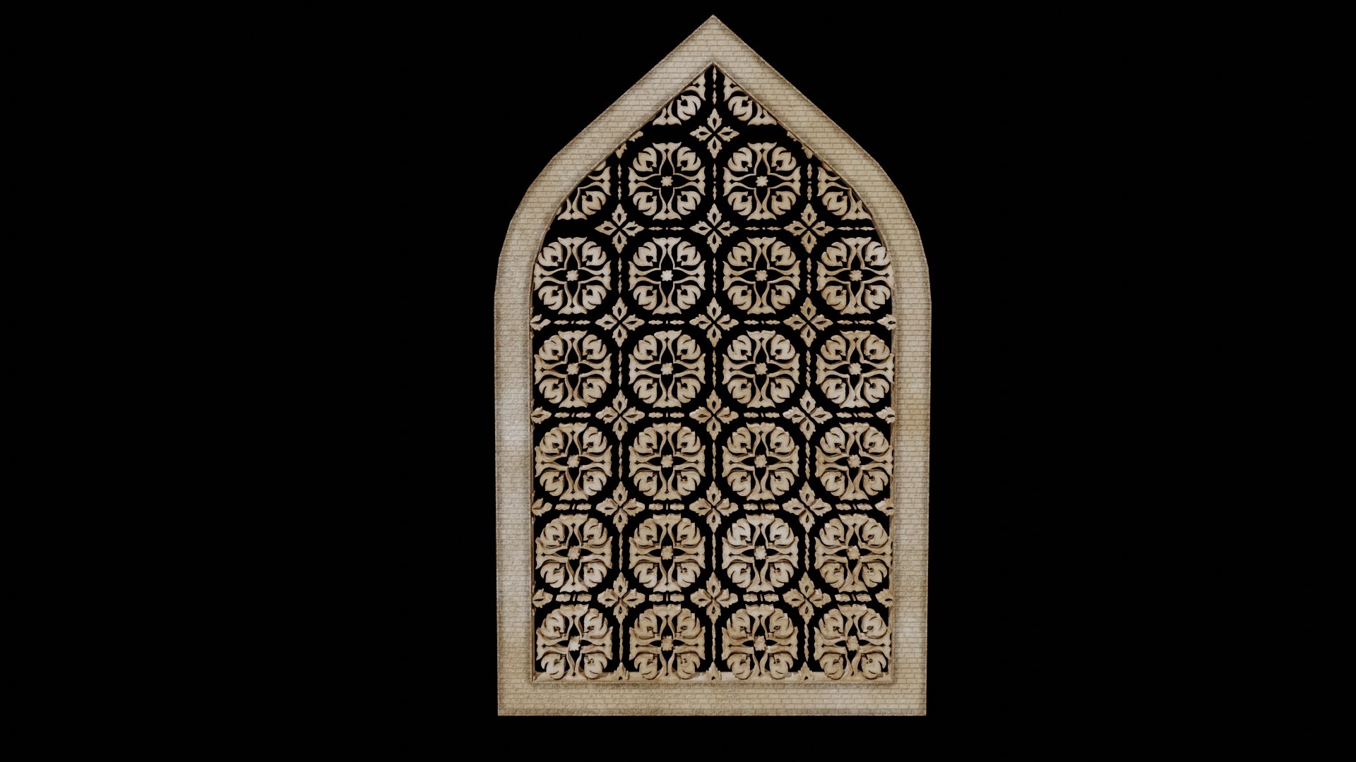3D model Church window and door - TurboSquid 2123171
