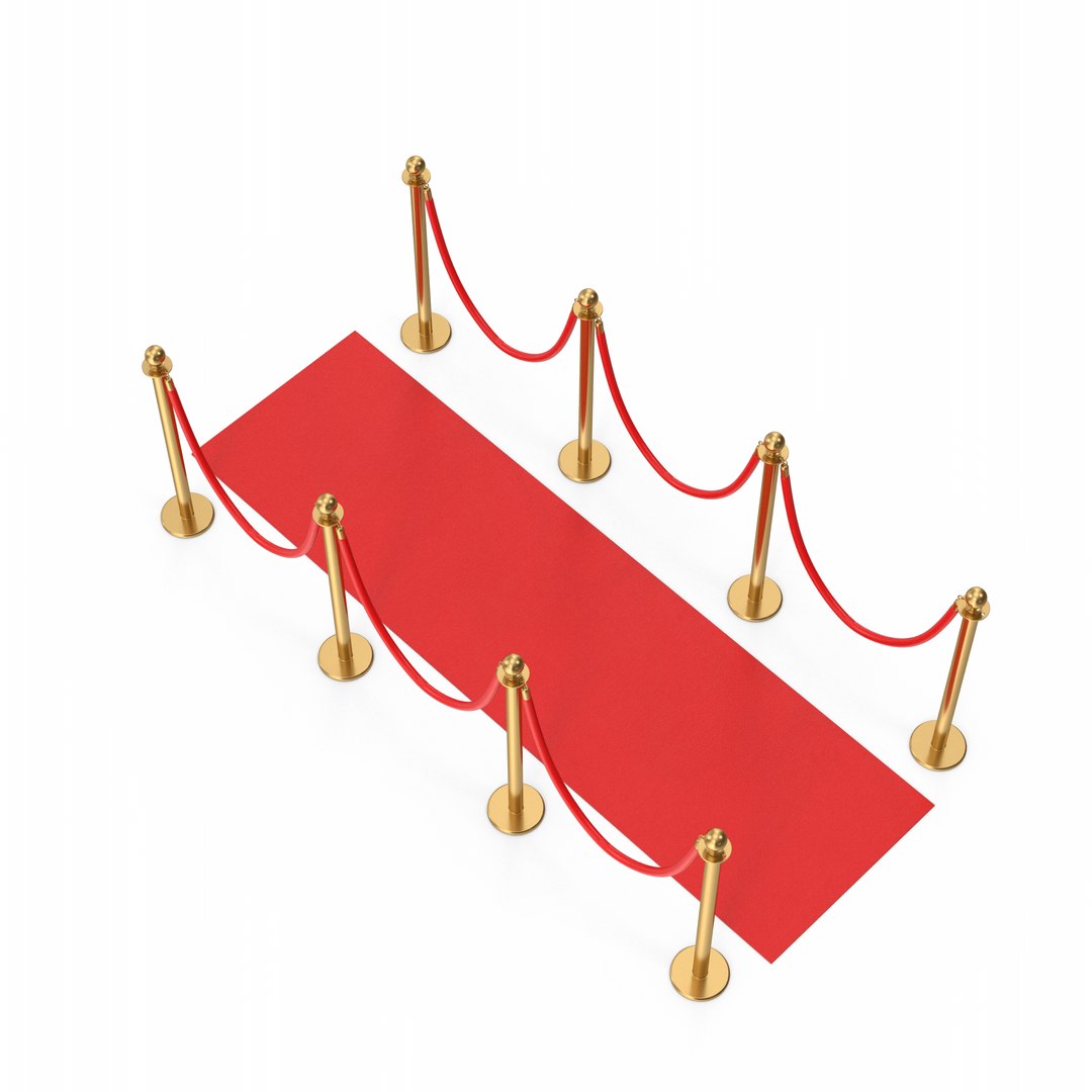 Red Carpet 3D Model - TurboSquid 2195240