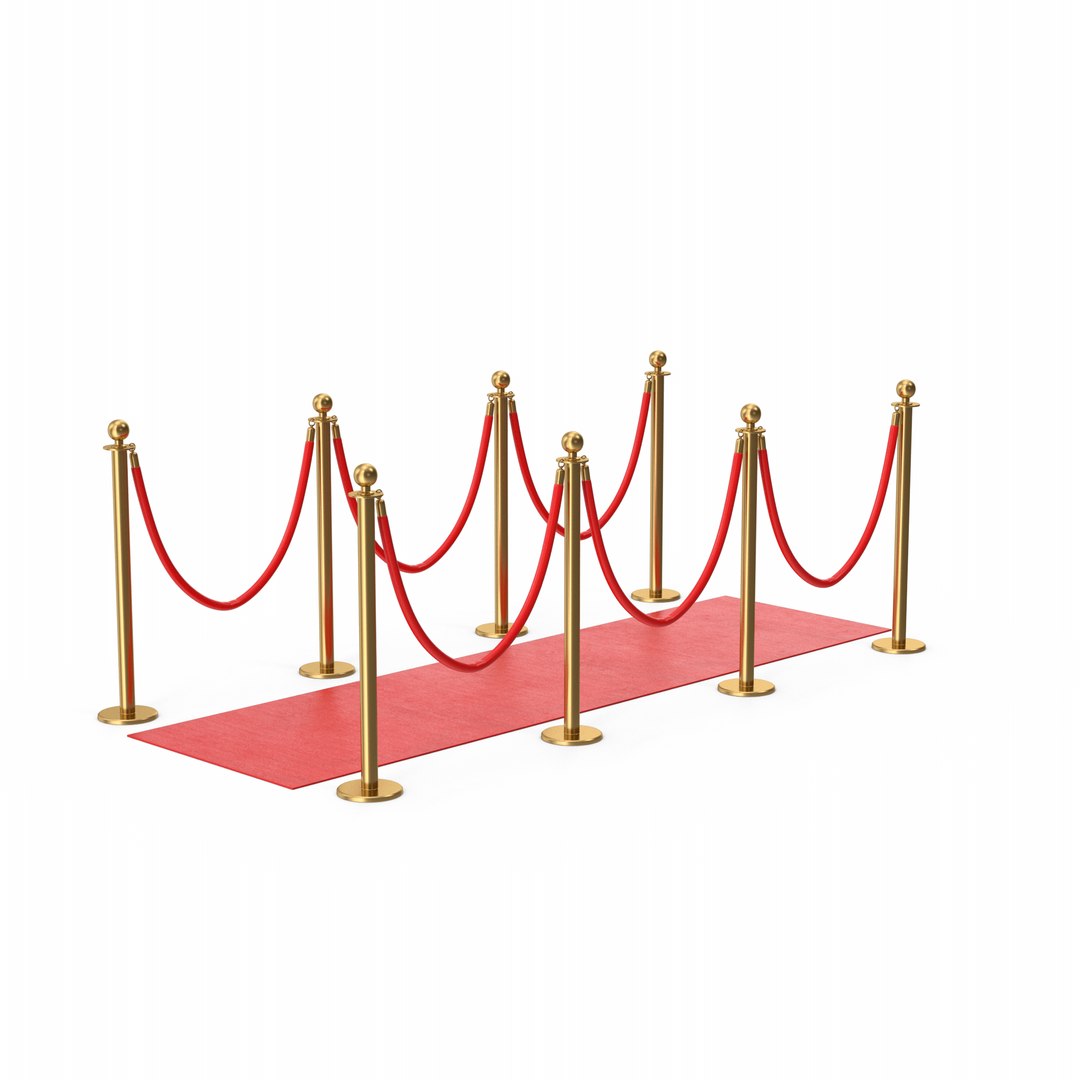 Red Carpet 3D Model - TurboSquid 2195240