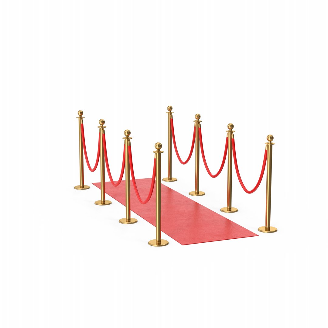 Red Carpet 3D Model - TurboSquid 2195240