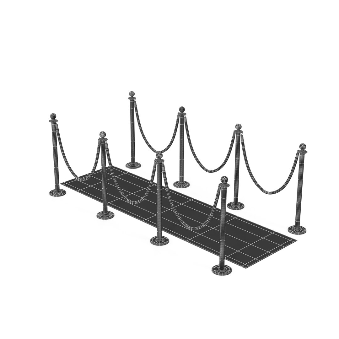 Red Carpet 3D Model - TurboSquid 2195240