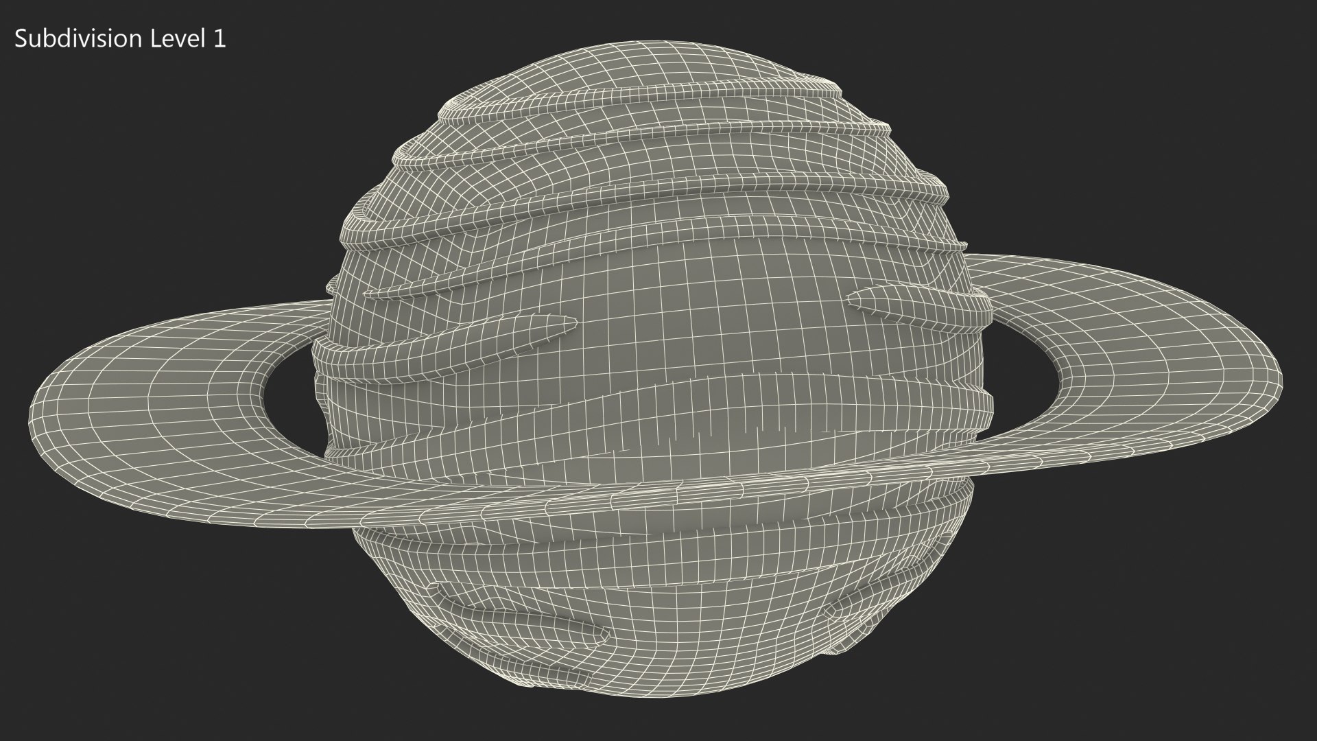 Cartoon Planet Uranus 3D model - TurboSquid 1865733