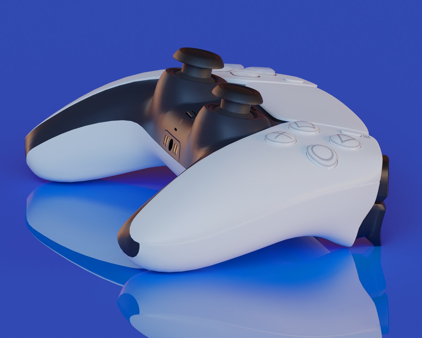 Sony PS5 DualSense Controller 3D Model - TurboSquid 2075494