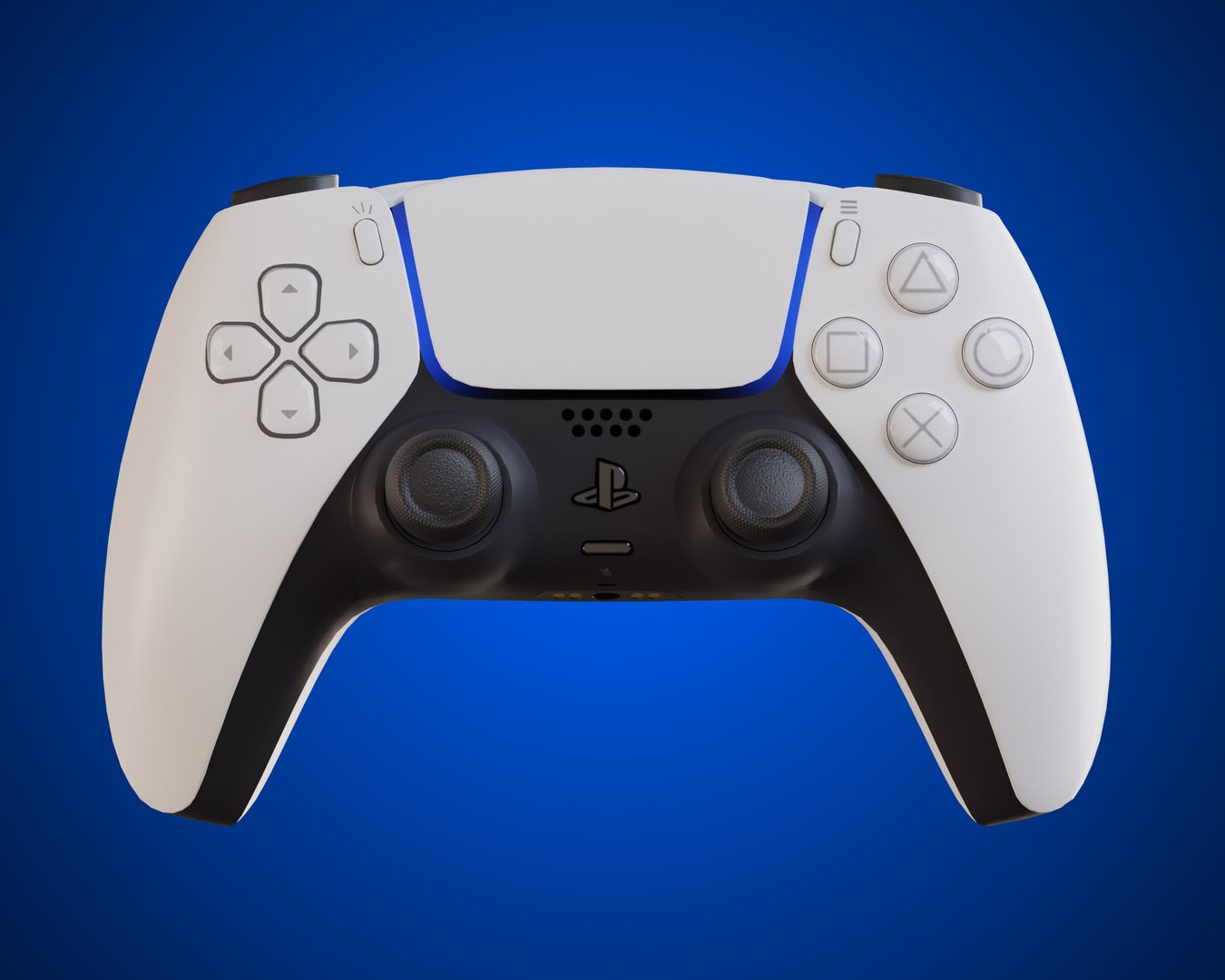 Sony PS5 DualSense Controller 3D Model - TurboSquid 2075494