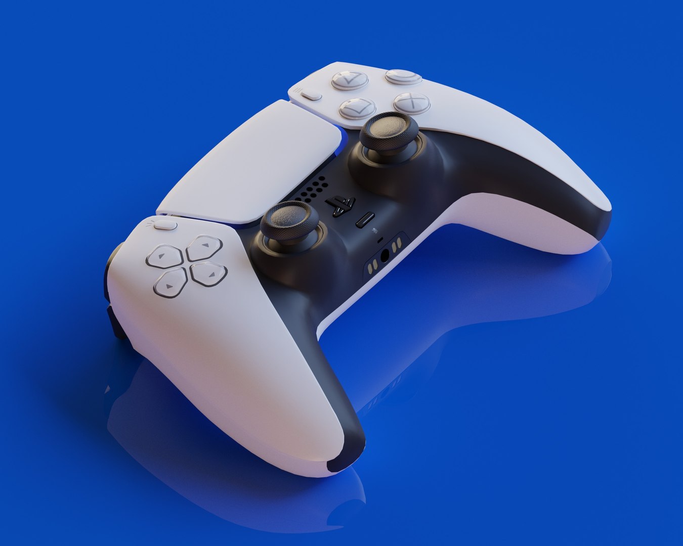 Sony PS5 DualSense Controller 3D Model - TurboSquid 2075494