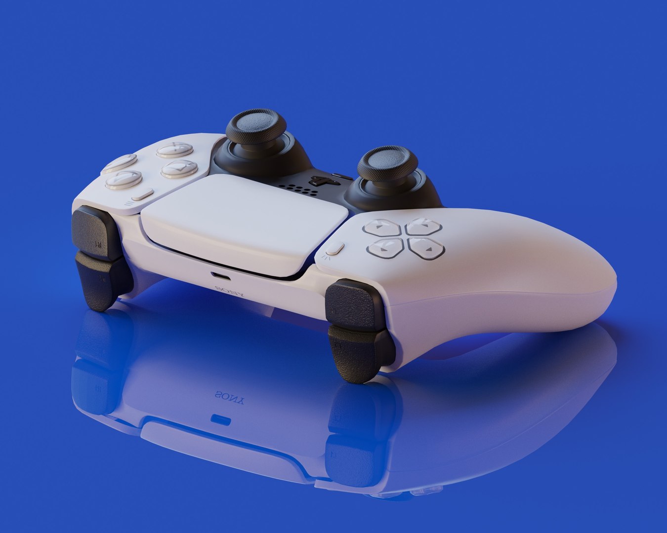 Sony PS5 DualSense Controller 3D Model - TurboSquid 2075494