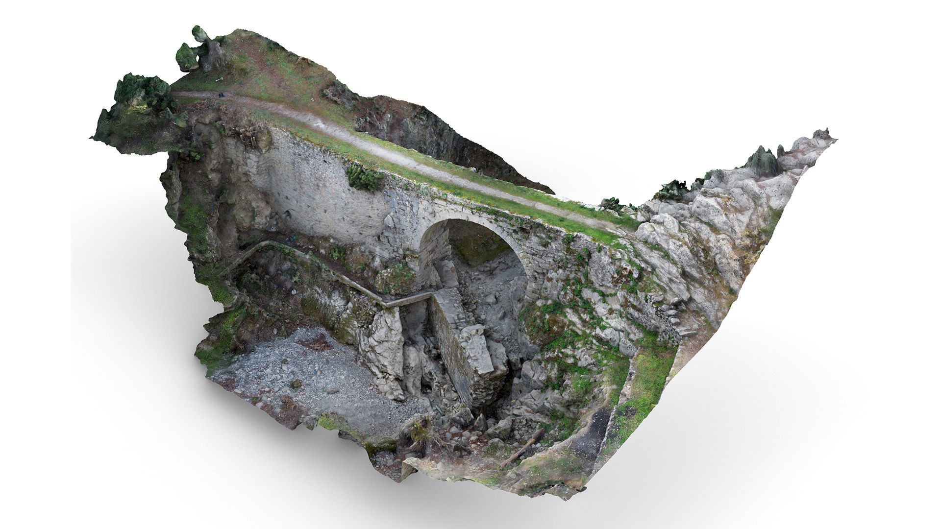 3D Ancient Bridge - TurboSquid 1967261