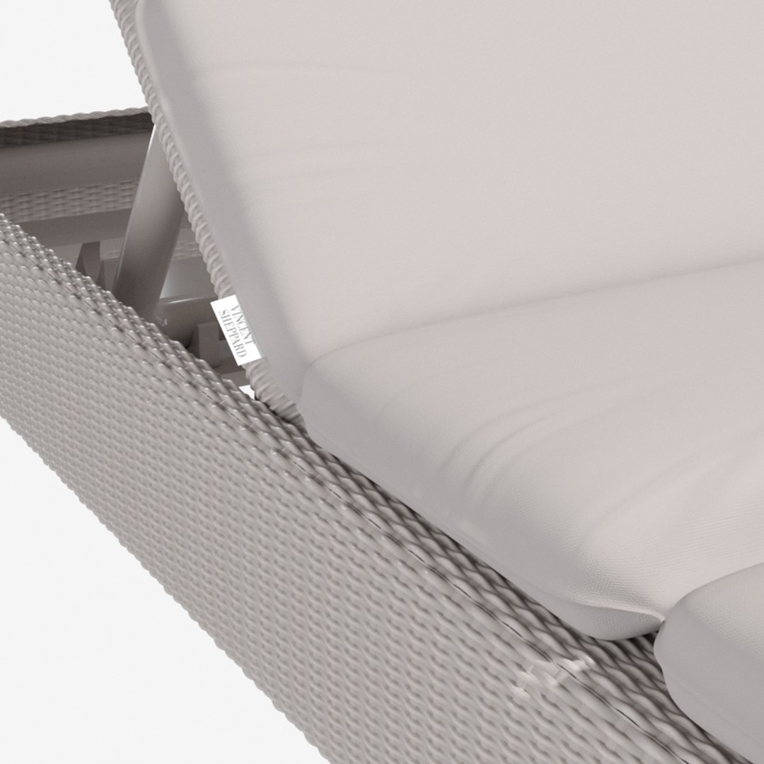 Safi sun lounger 3D model - TurboSquid 1519412