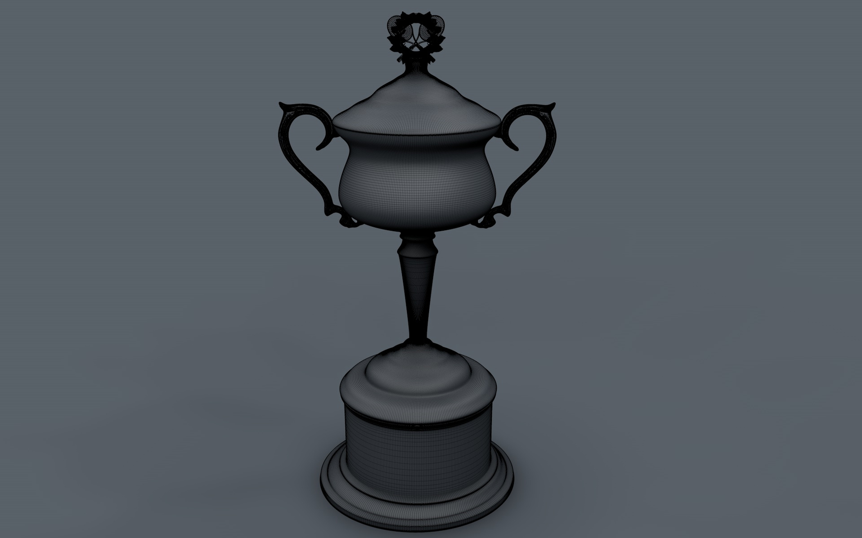 modèle 3D de Trophée simple femmes et hommes de l'Open d'Australie 2021 ...