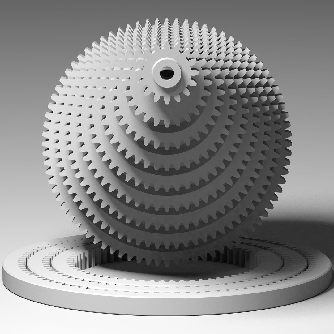 Involute Gears 3d Model