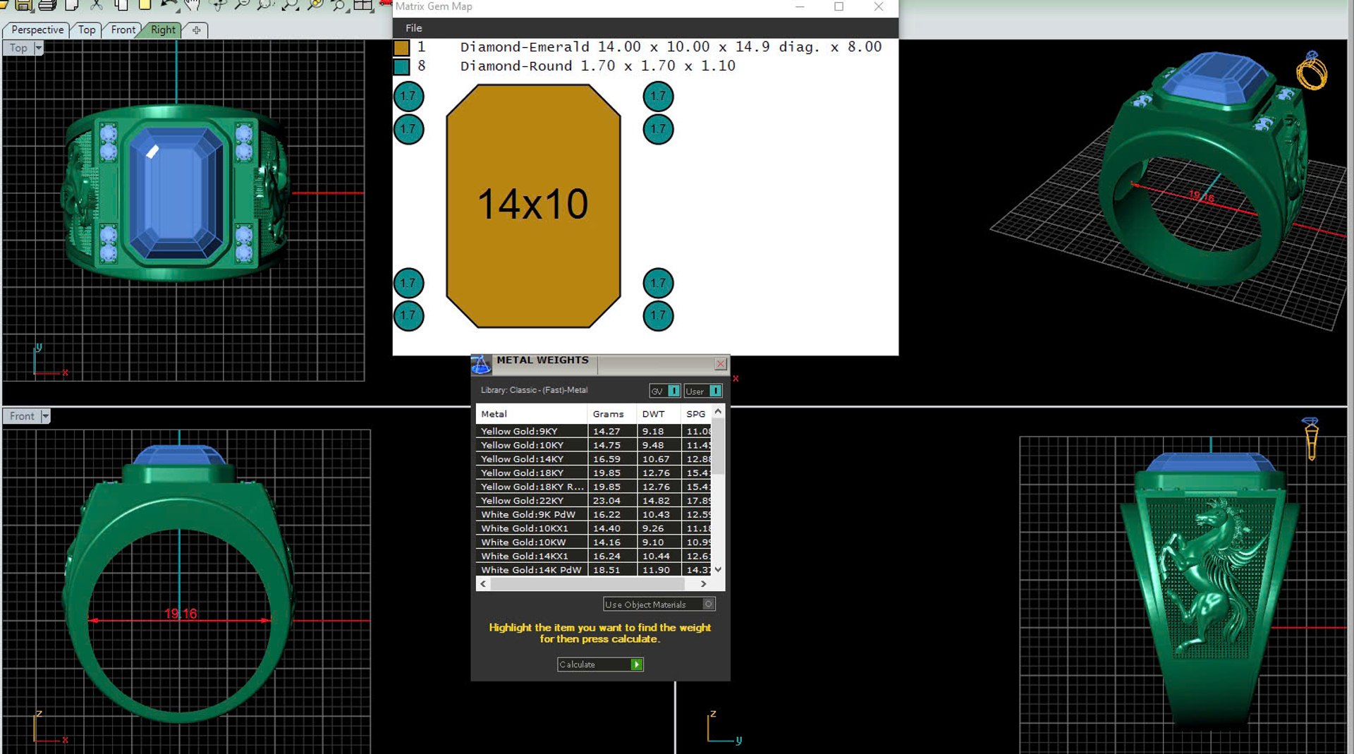 Men Ring 207 3D - TurboSquid 2328848