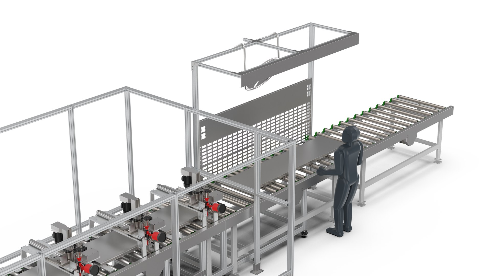 Automatic Elevator Door Panel Assembly Line 3D Model - TurboSquid 2210938