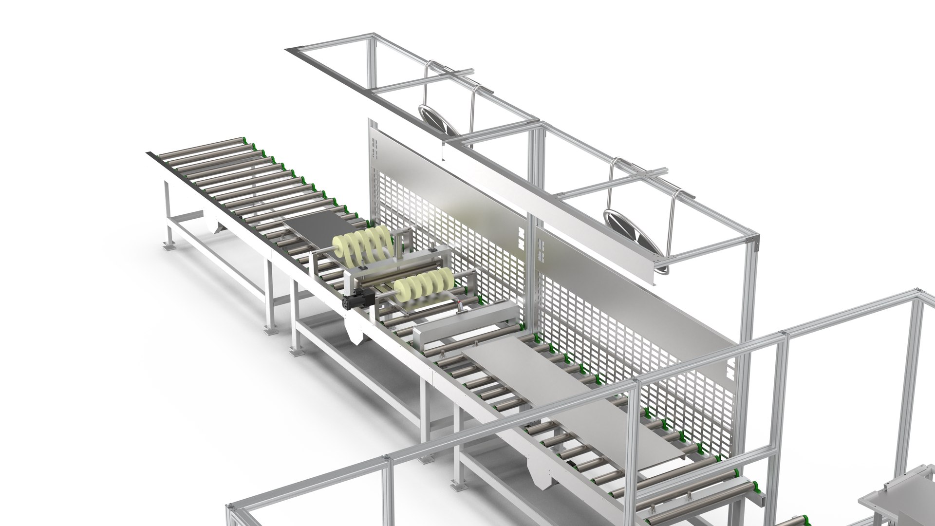 Automatic Elevator Door Panel Assembly Line 3D Model - TurboSquid 2210938