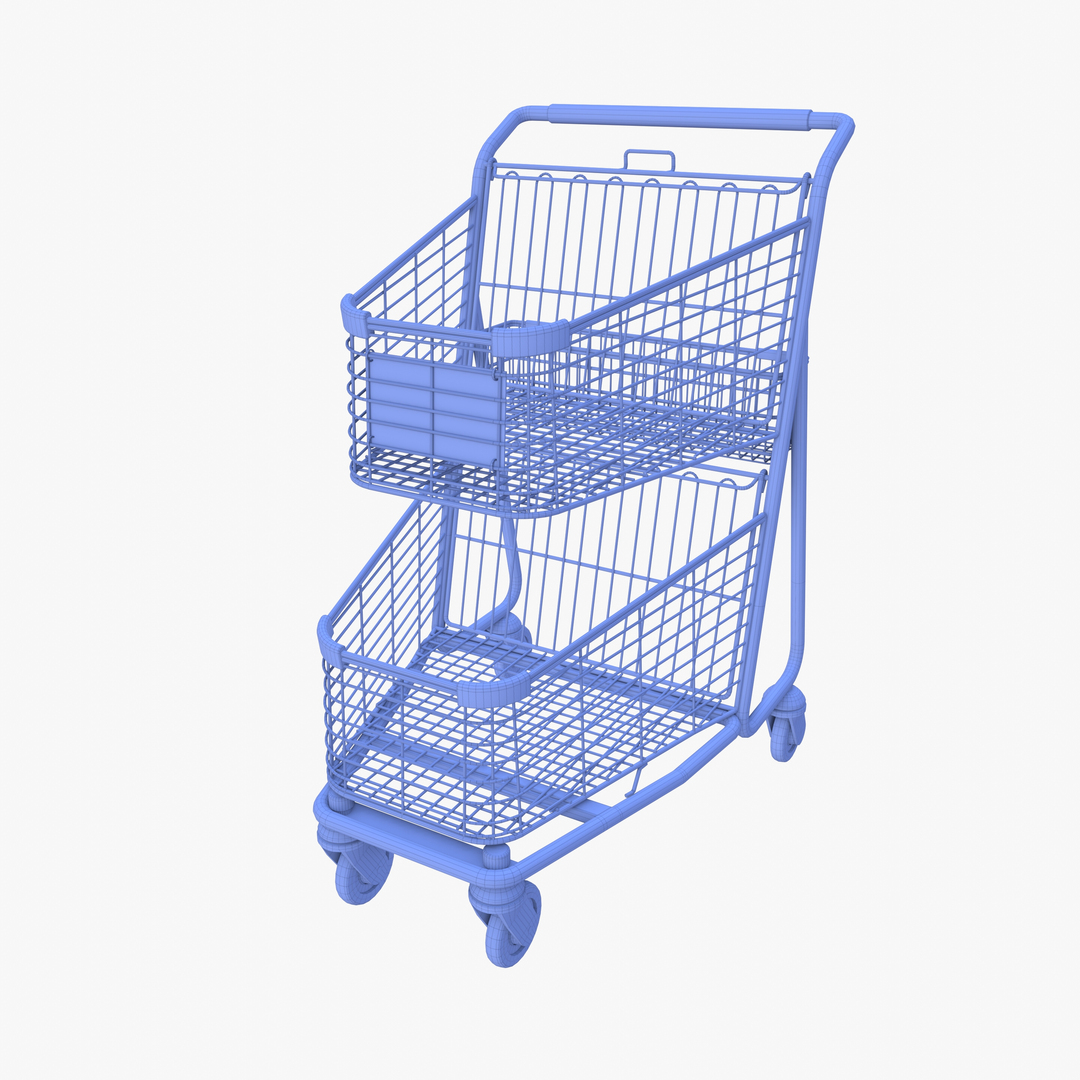 3D Shopping Cart V3 Model - TurboSquid 2025428
