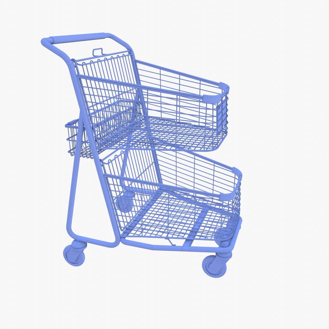 3D Shopping Cart V3 Model - TurboSquid 2025428