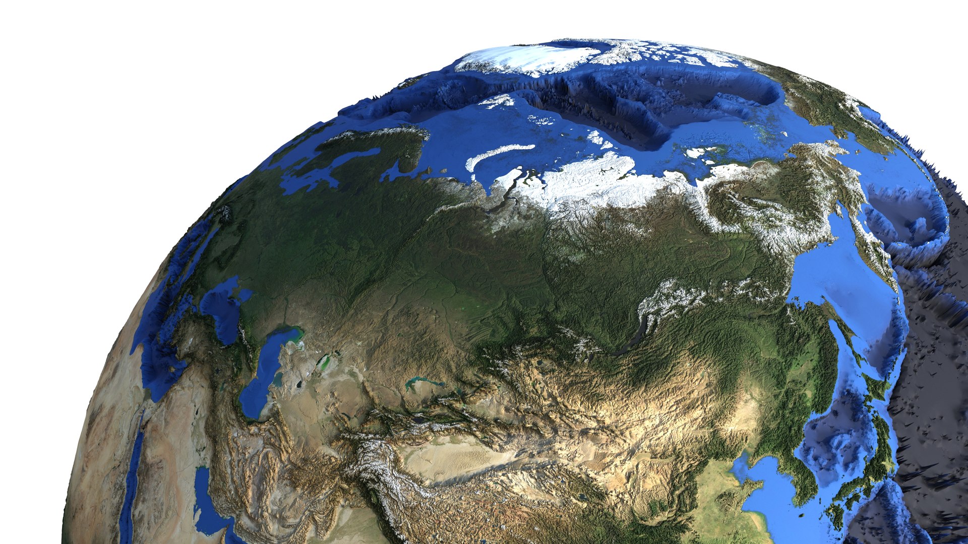 3D Earth Natural 3D Globe - TurboSquid 2347352