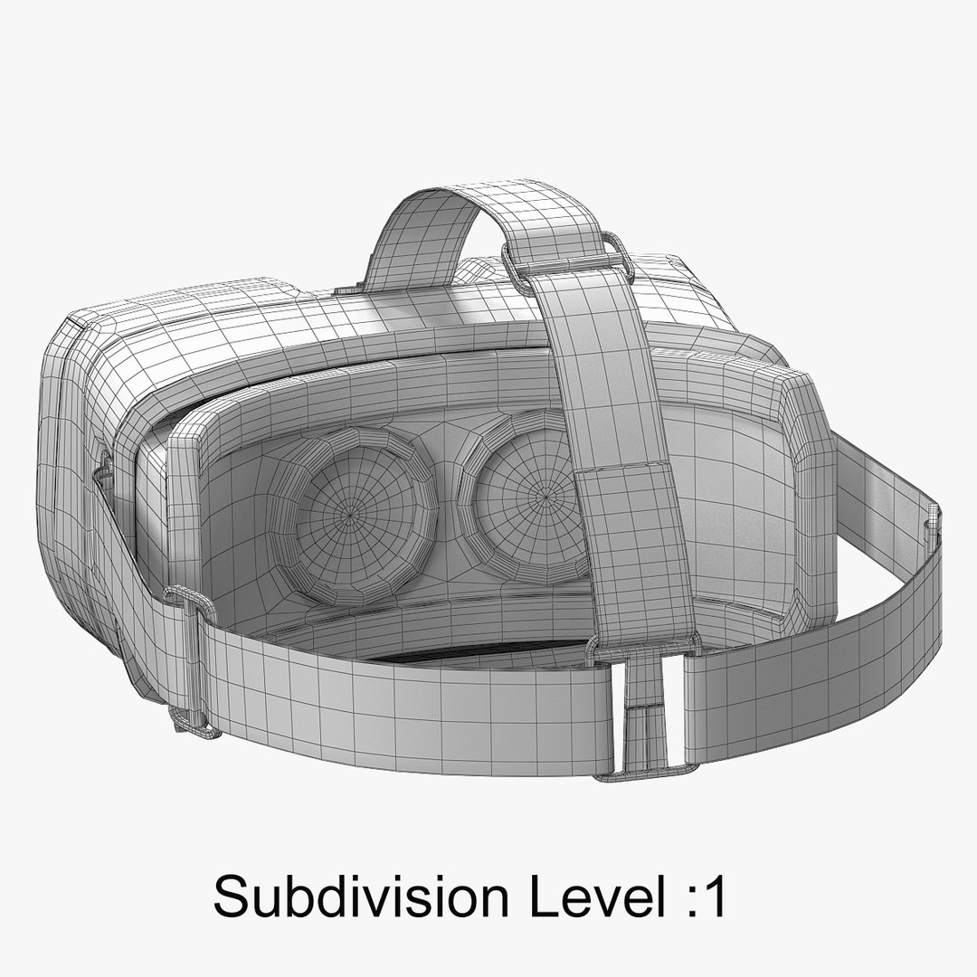 Virtual Reality Headset 3d Model