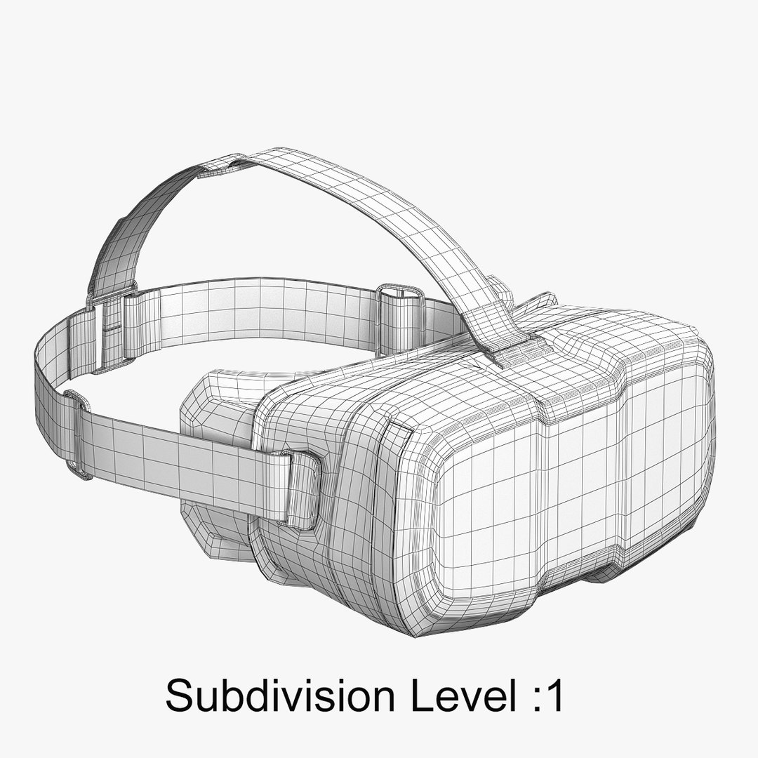 Virtual Reality Headset 3d Model