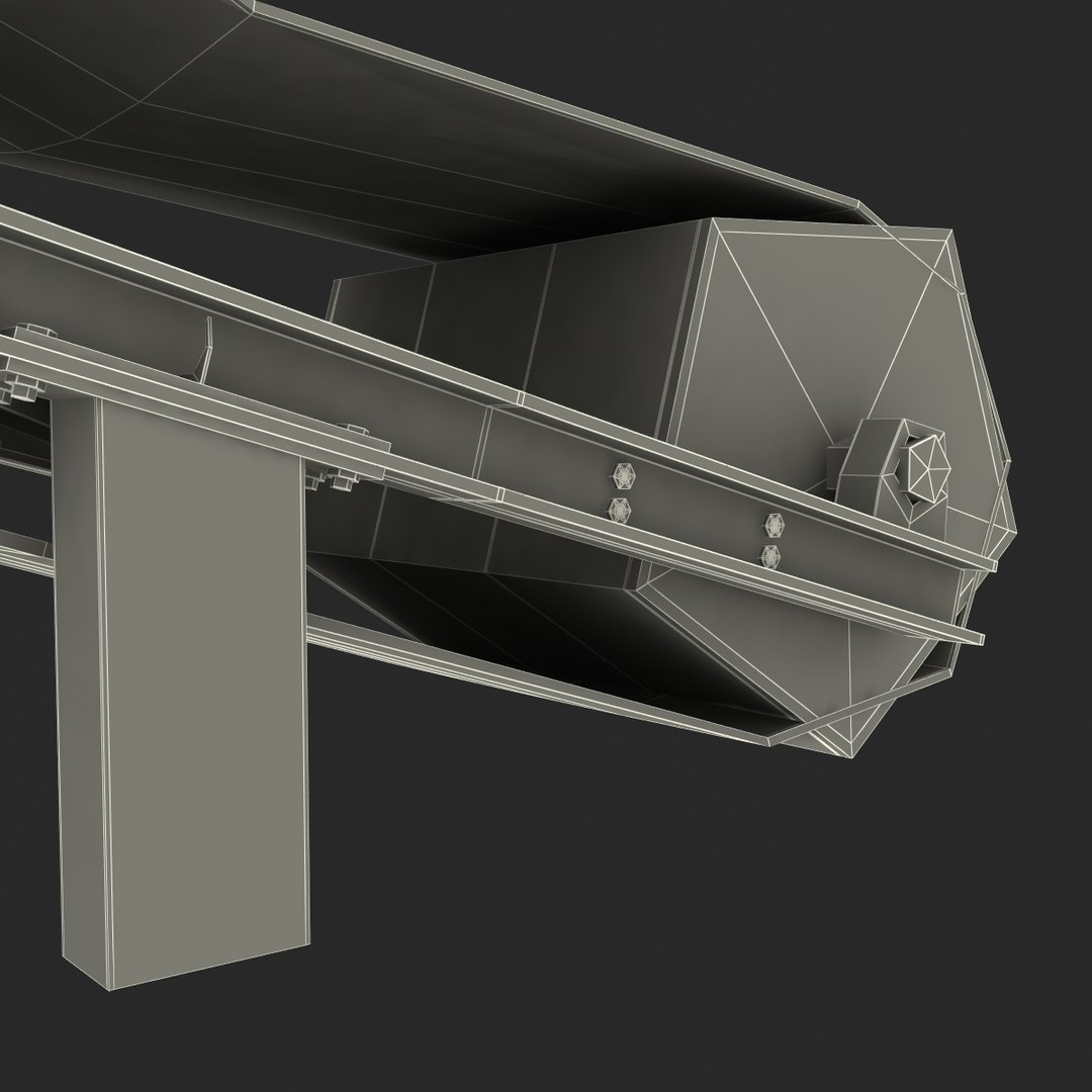 3d conveyor belt model