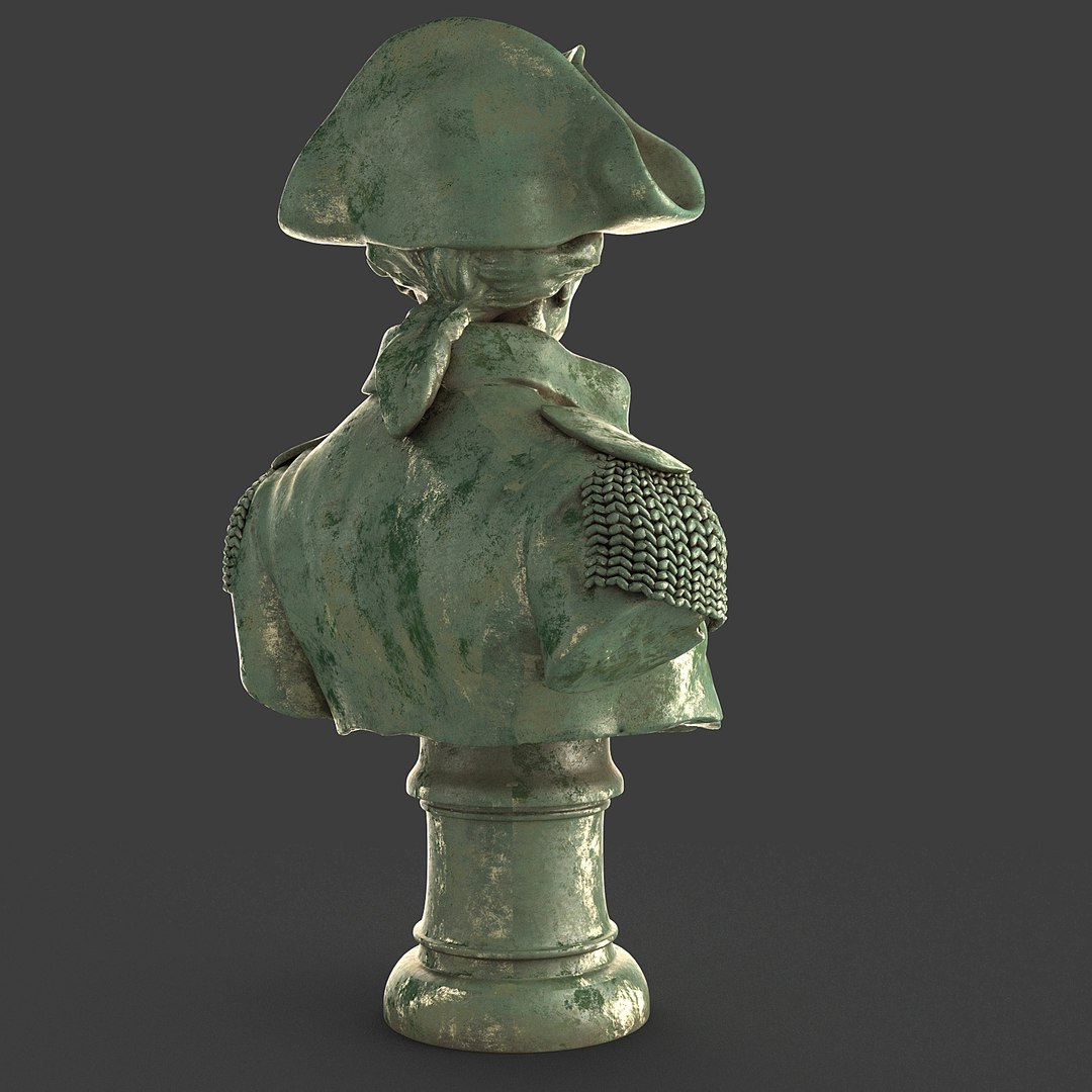 George Washington Bust 3d Max