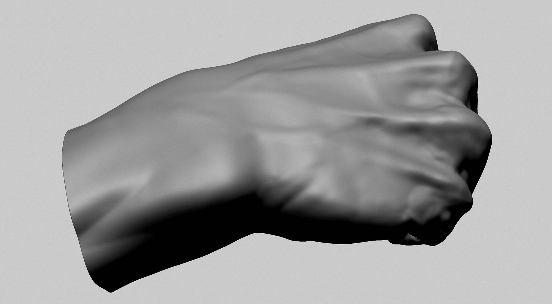 Fist Printable A 3D - TurboSquid 1918445