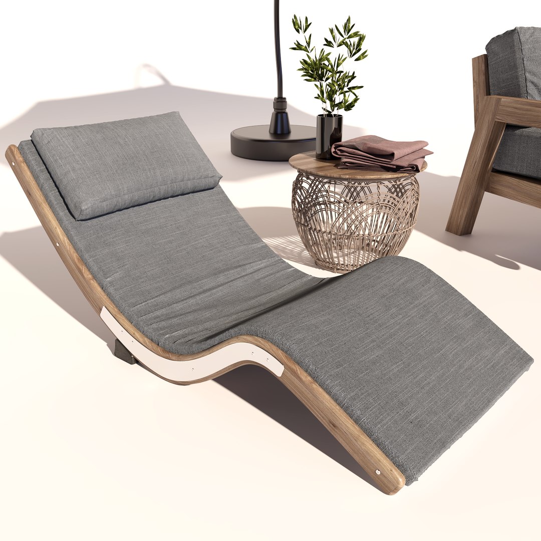 3D Model PoolFurniture - TurboSquid 1866837