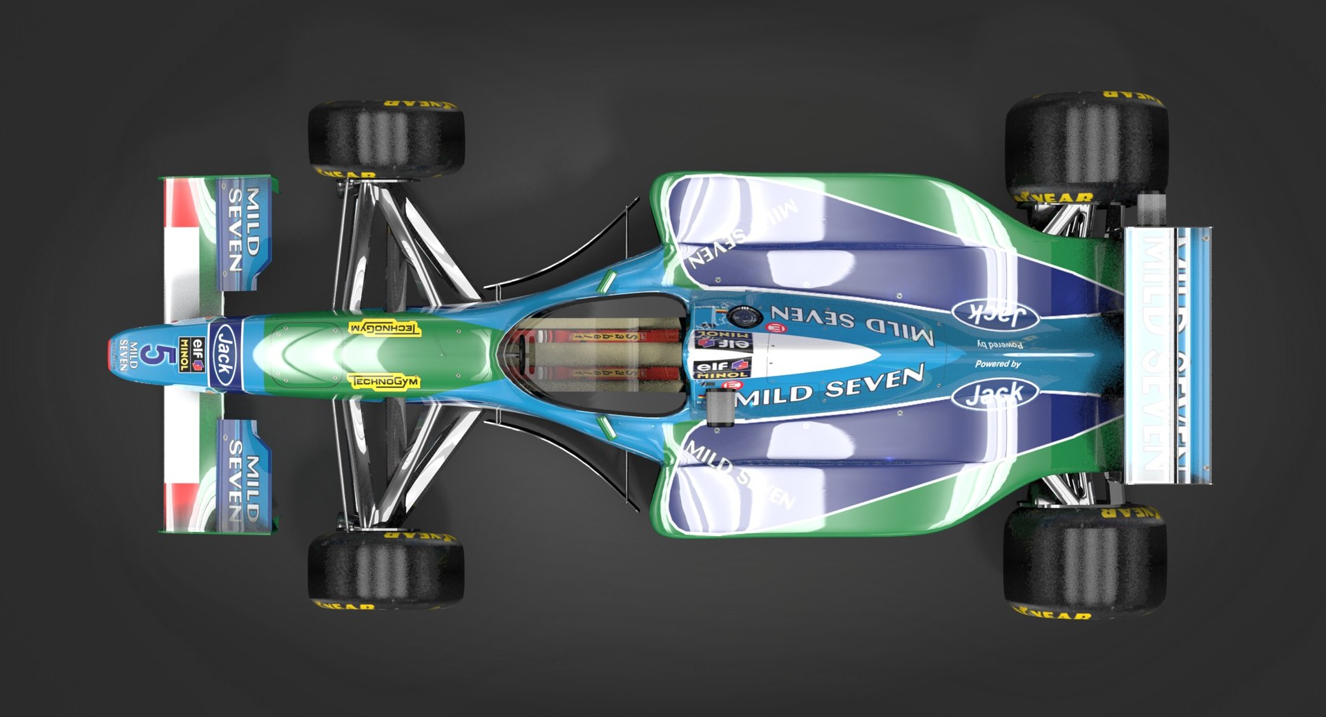 3d Benetton B194
