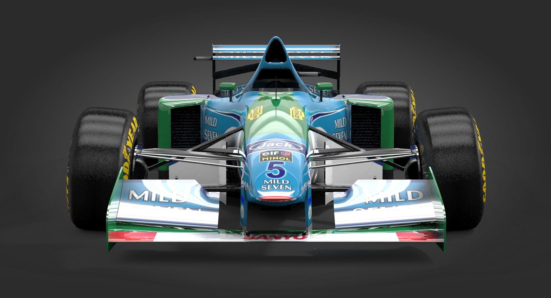3d Benetton B194