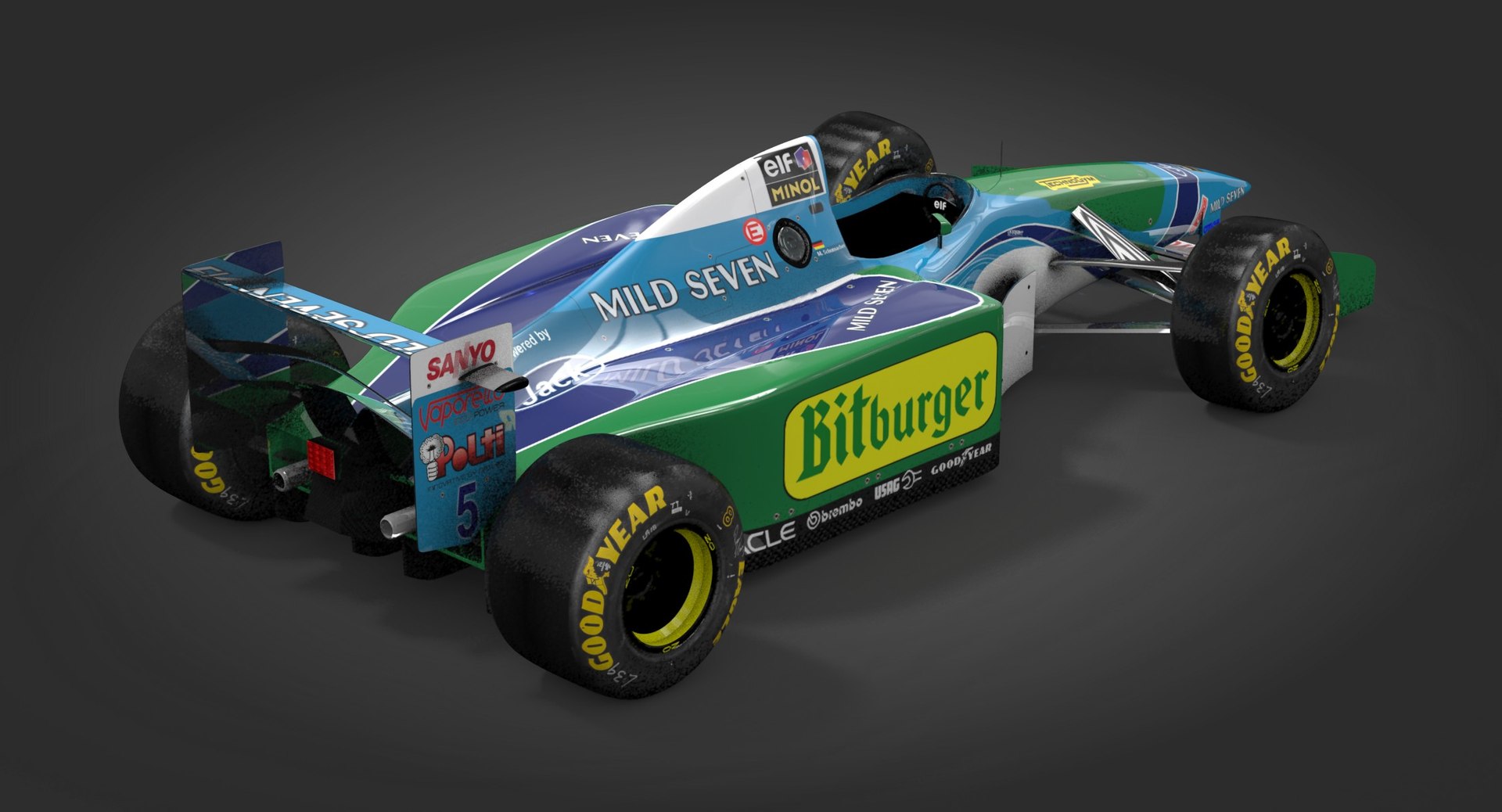 3d Benetton B194