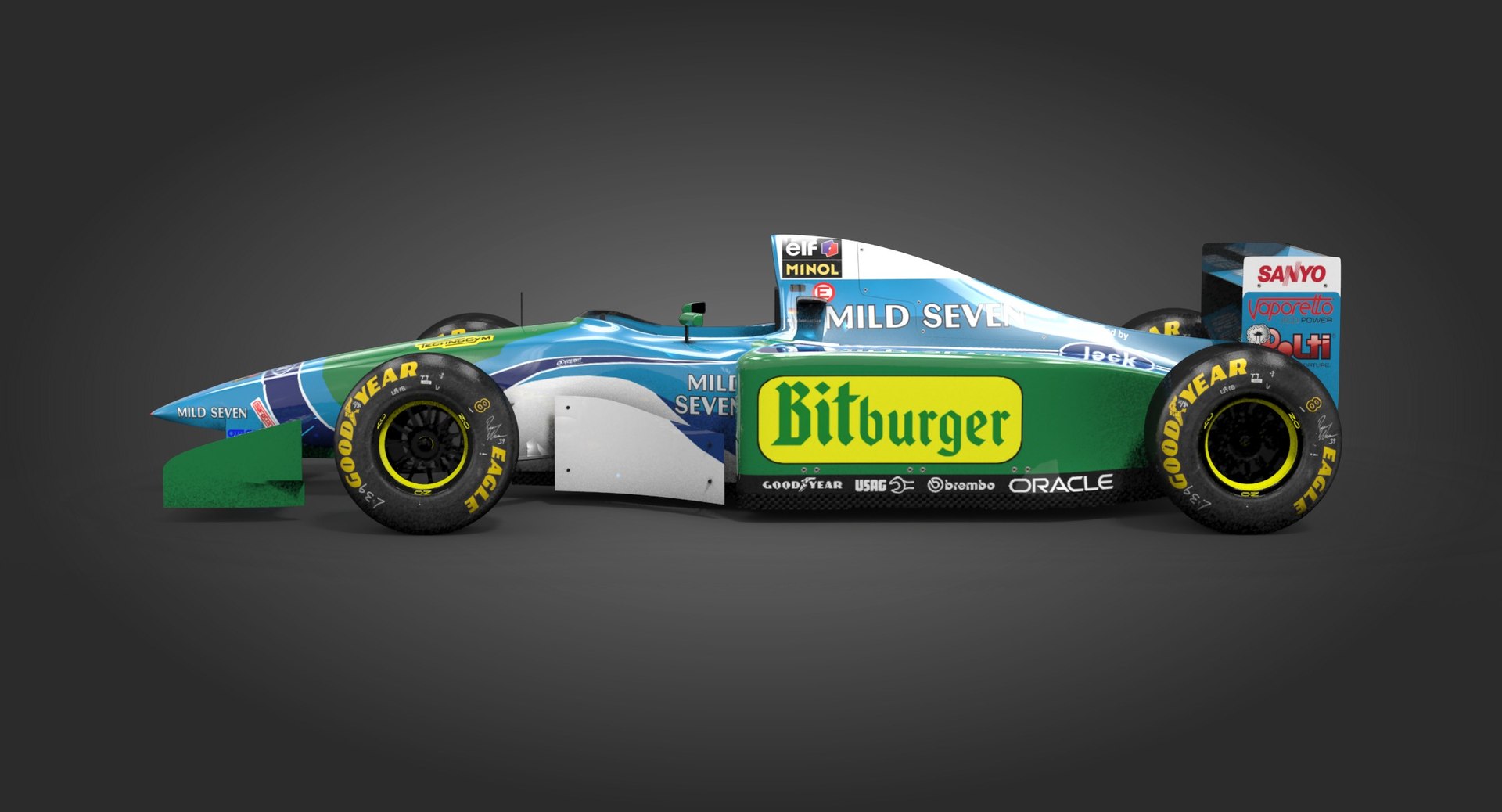 3d Benetton B194