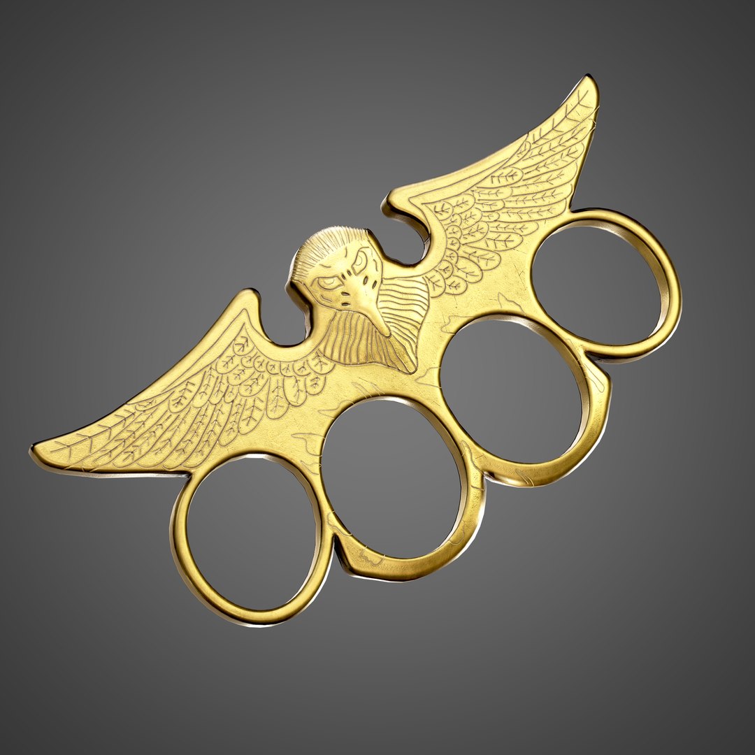 3D Brass Knuckles Ready Asset Model - TurboSquid 1550089