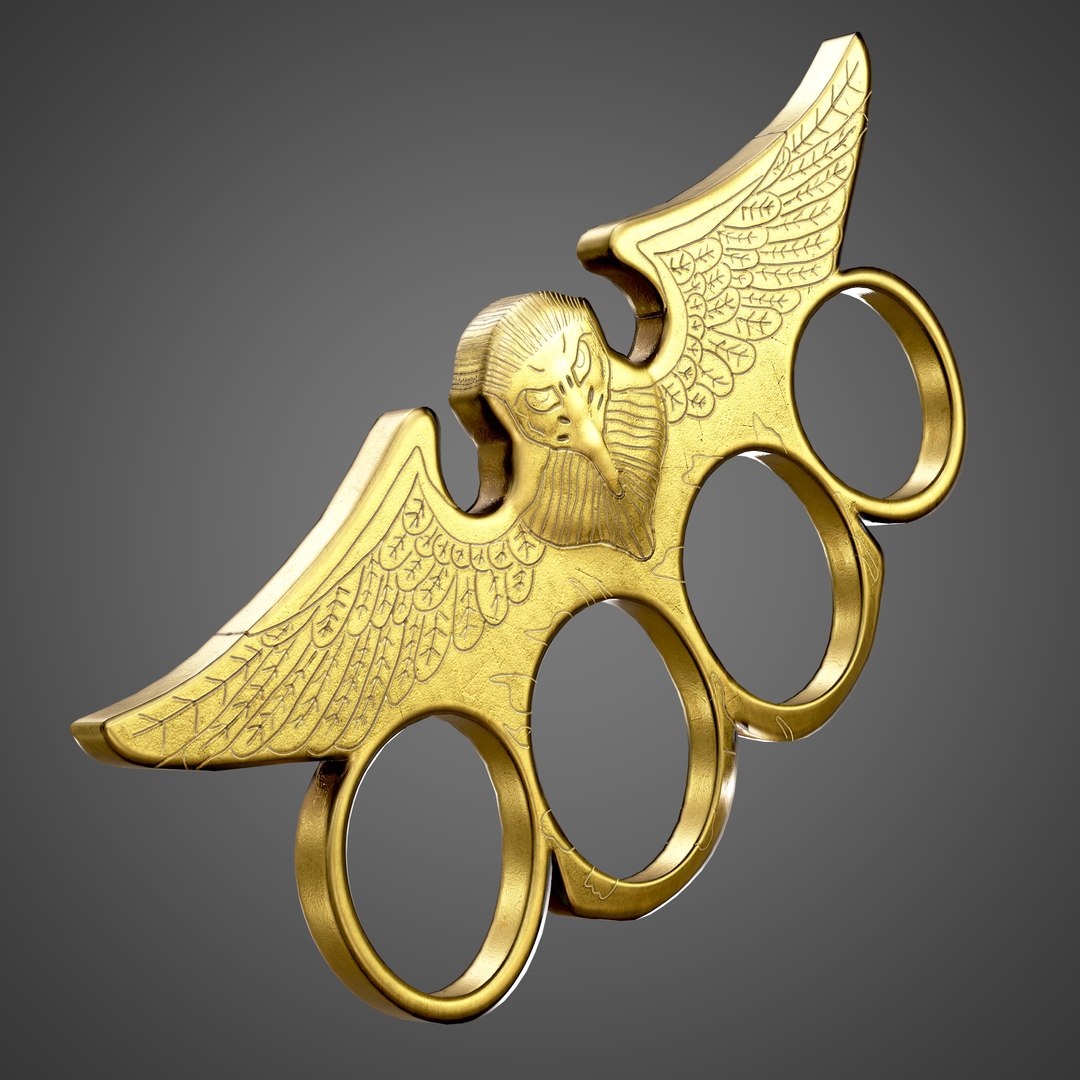 3D Brass Knuckles Ready Asset Model - TurboSquid 1550089