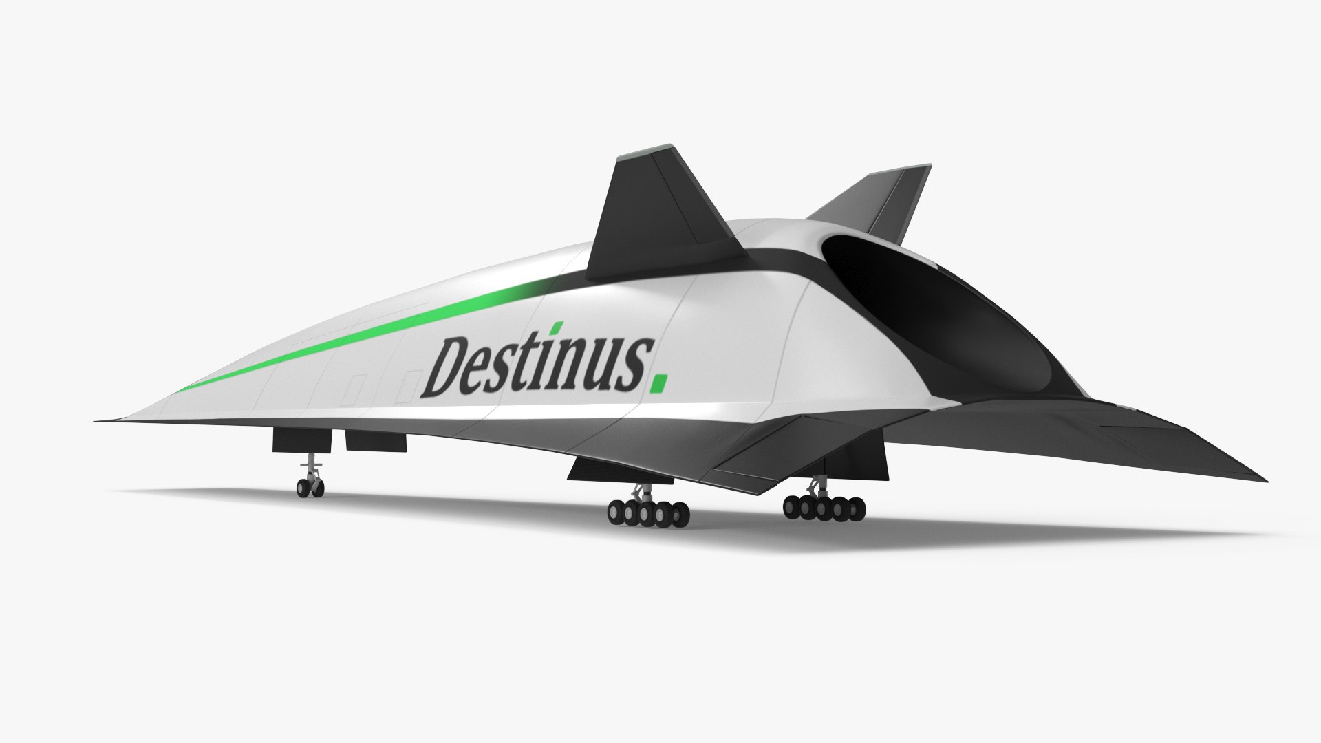 3D Model Destinus S Hypersonic Passenger Plane New - TurboSquid 2269785