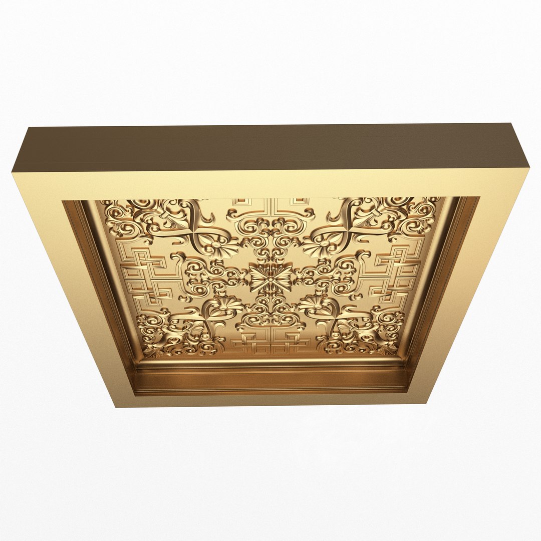 3D Collection Of Ceiling Tiles - TurboSquid 2159502
