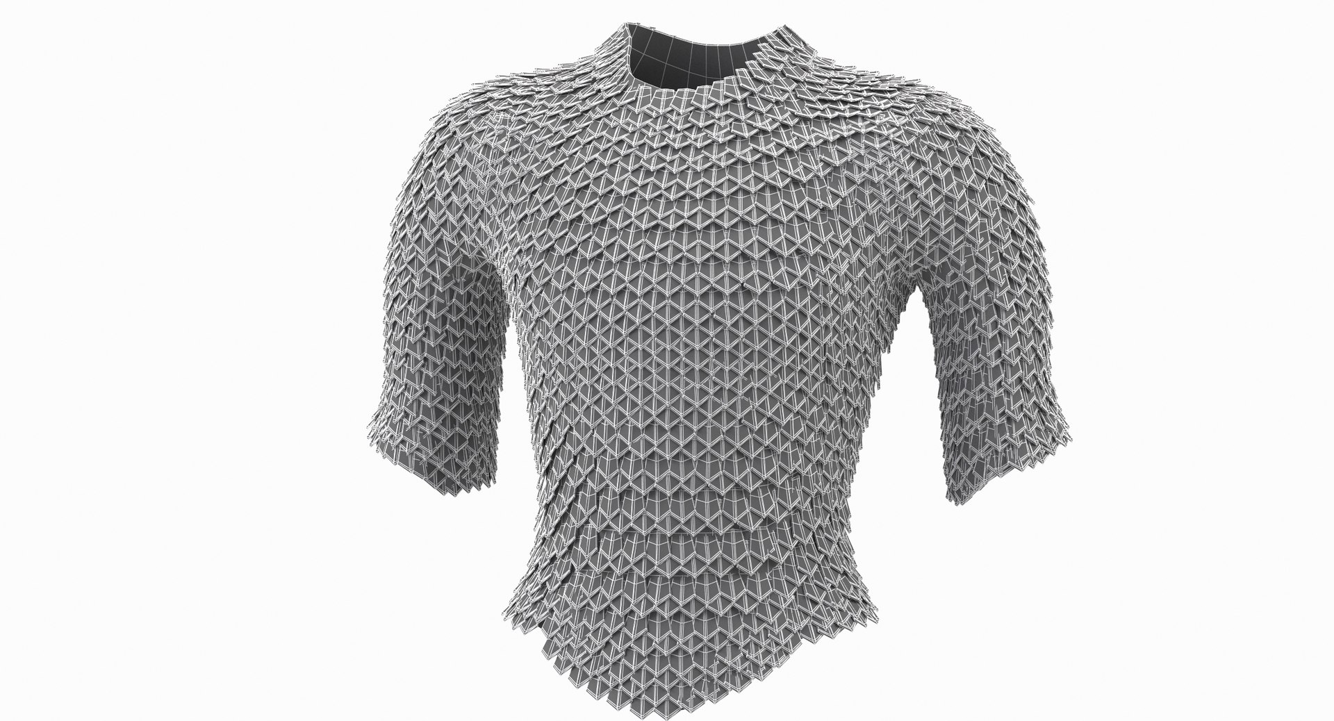 Chain Mail V5 3D Model - TurboSquid 1155241