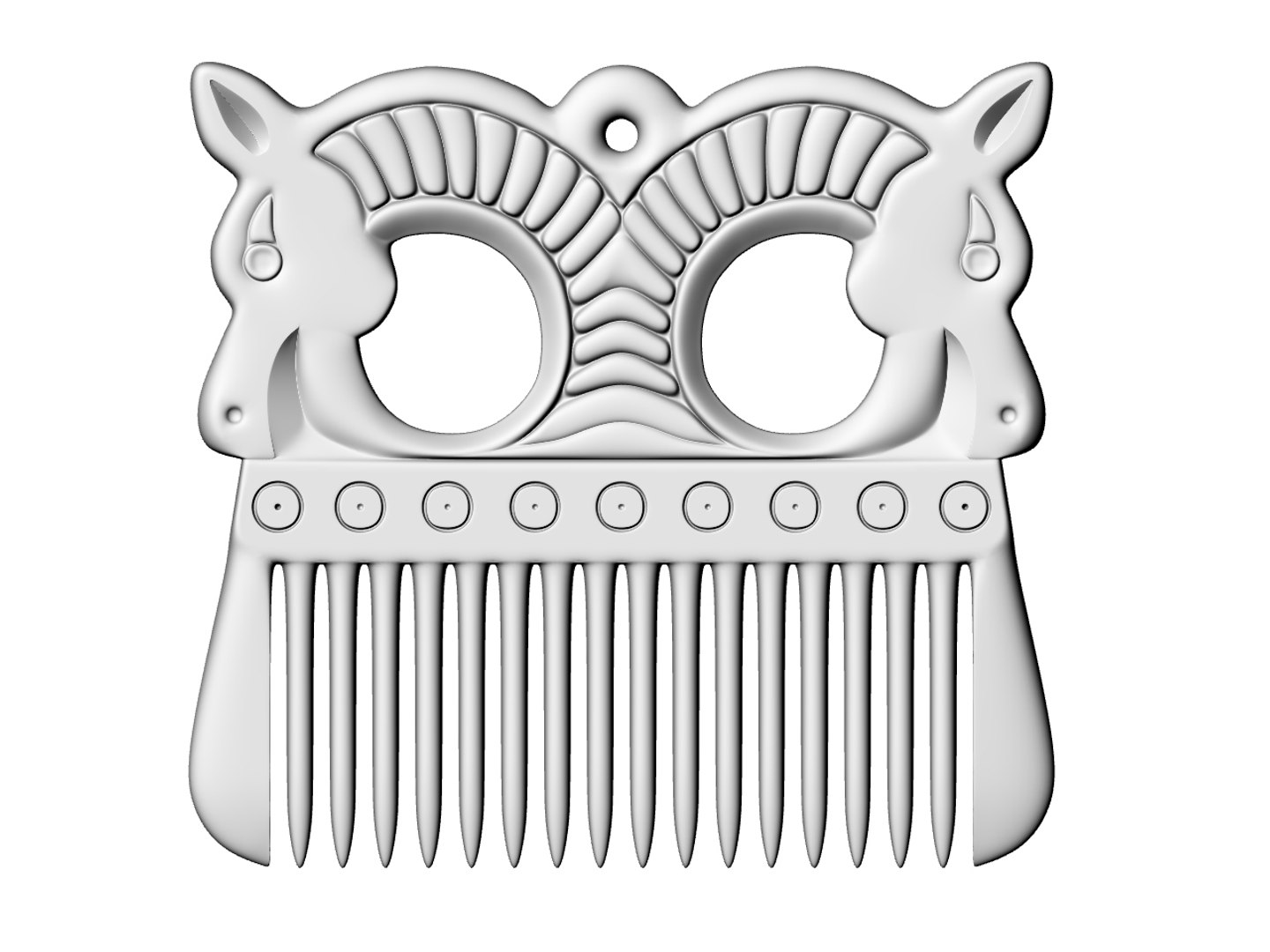 3D viking comb model - TurboSquid 1492074