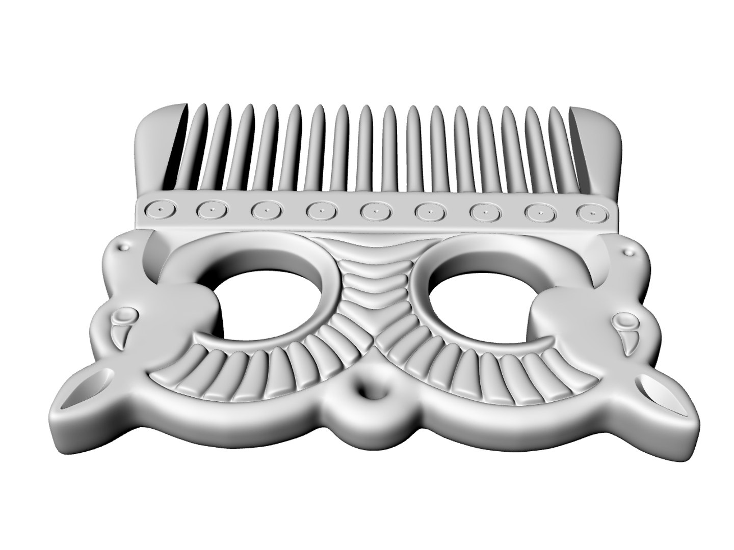 3D viking comb model - TurboSquid 1492074