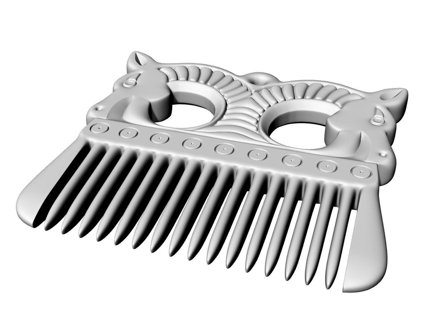 3D viking comb model - TurboSquid 1492074