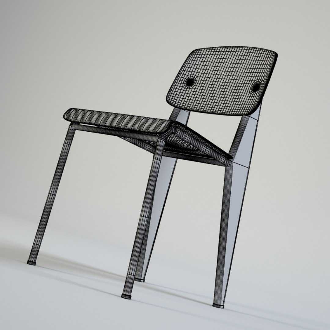 Maya Chair Photorealistic