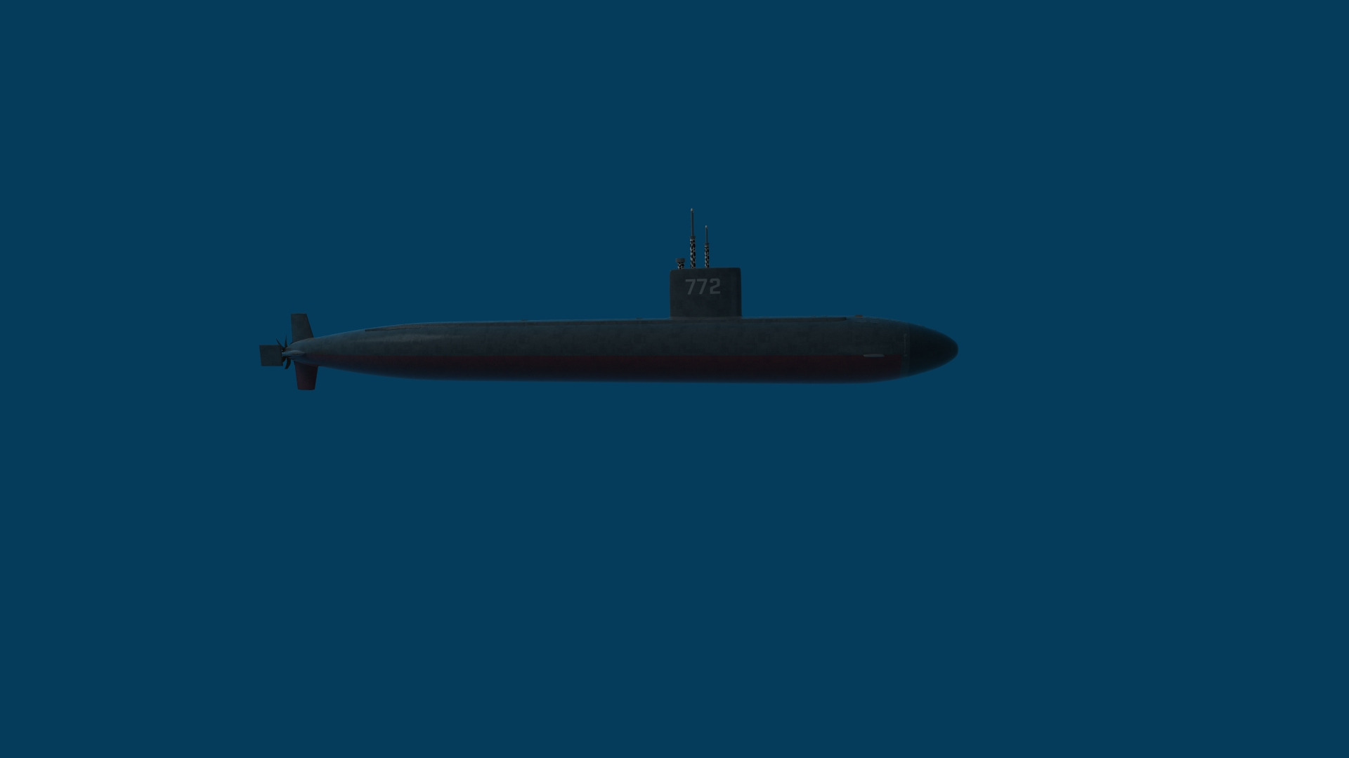 Los Angeles Class Submarine 3D Model - TurboSquid 1941866