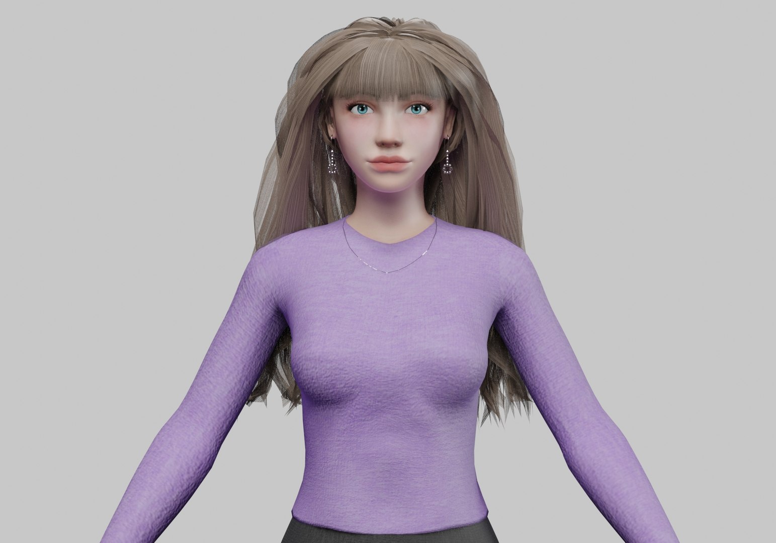 3D Model Cool Pretty Woman V31713 - TurboSquid 2265219