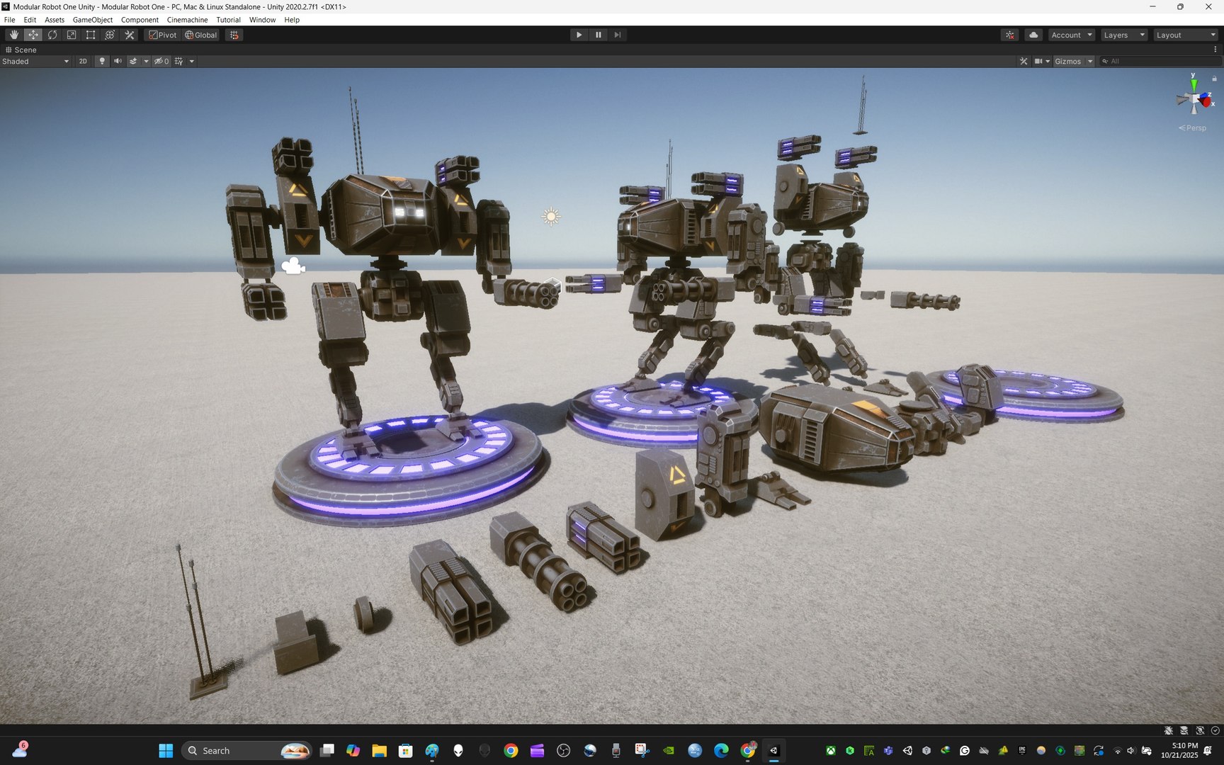 Modular Robot One Model - TurboSquid 2478695