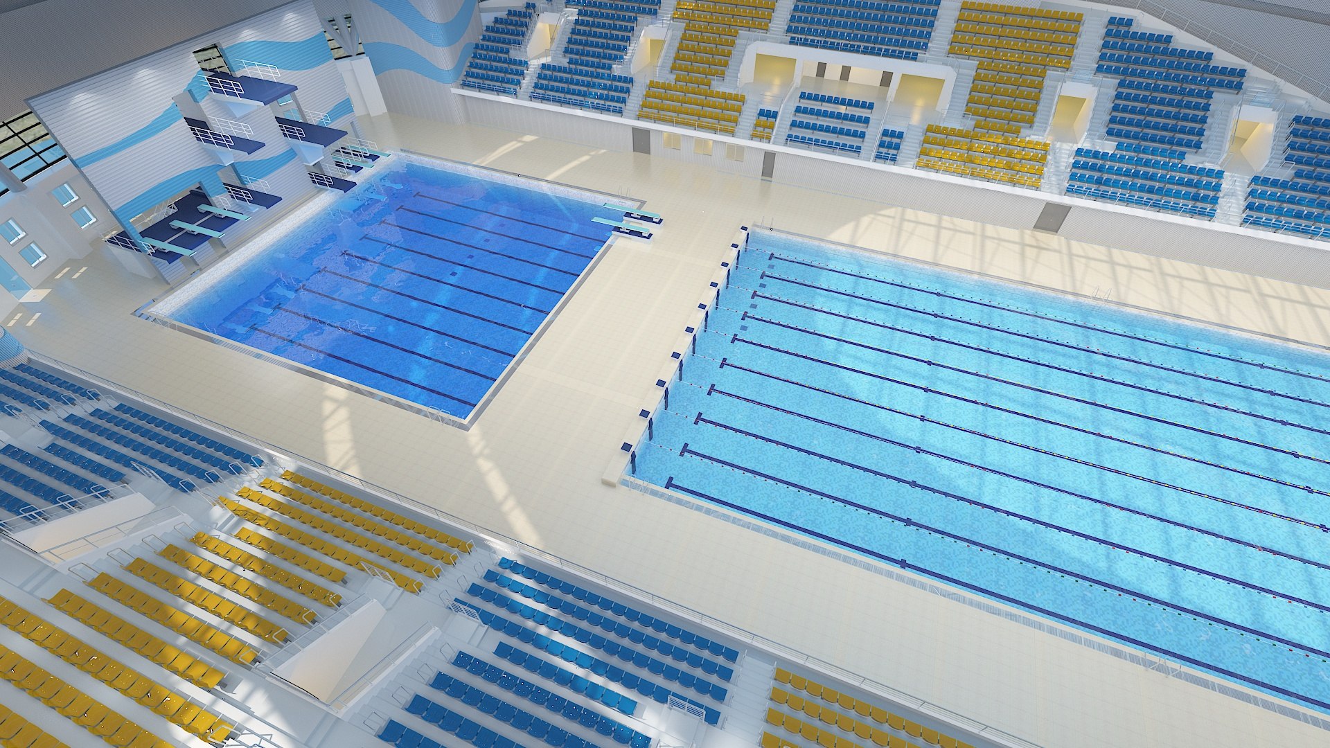 Swimming Pool 1 3D - TurboSquid 2113666