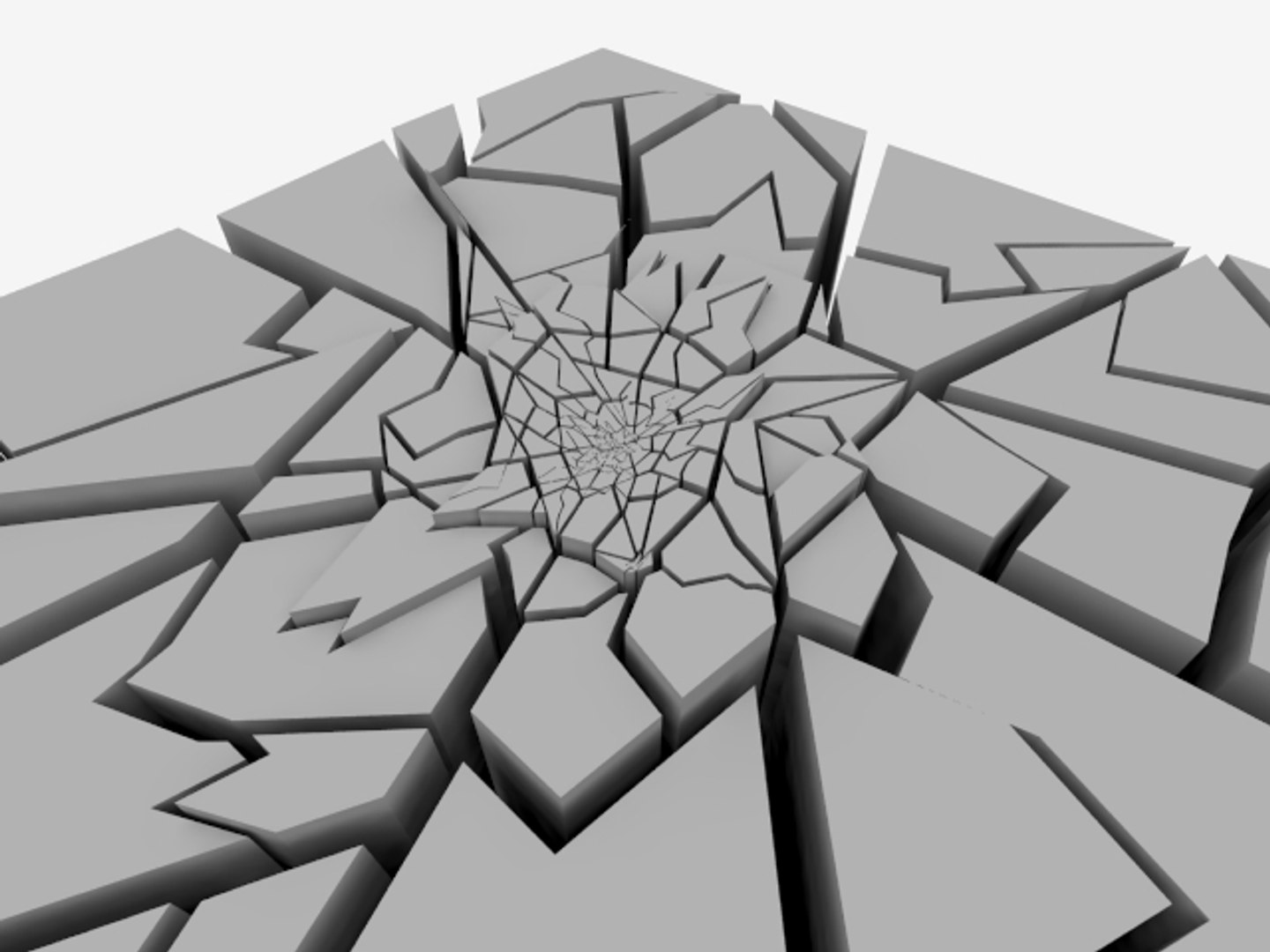 3ds Max Cracks Crevice Fission