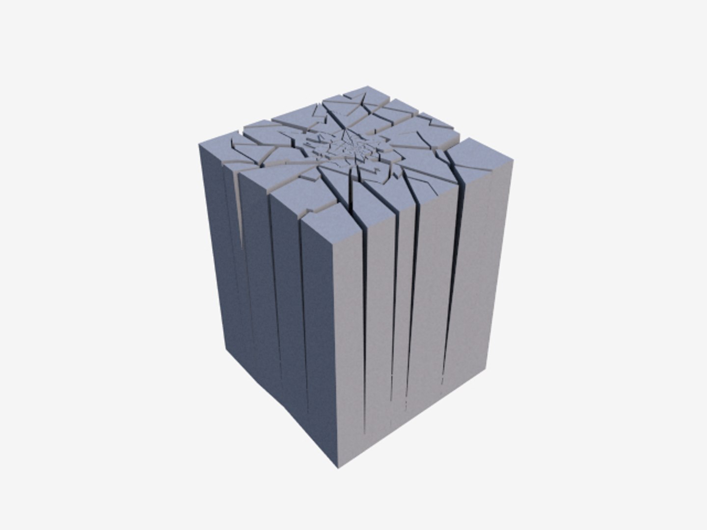 3ds Max Cracks Crevice Fission