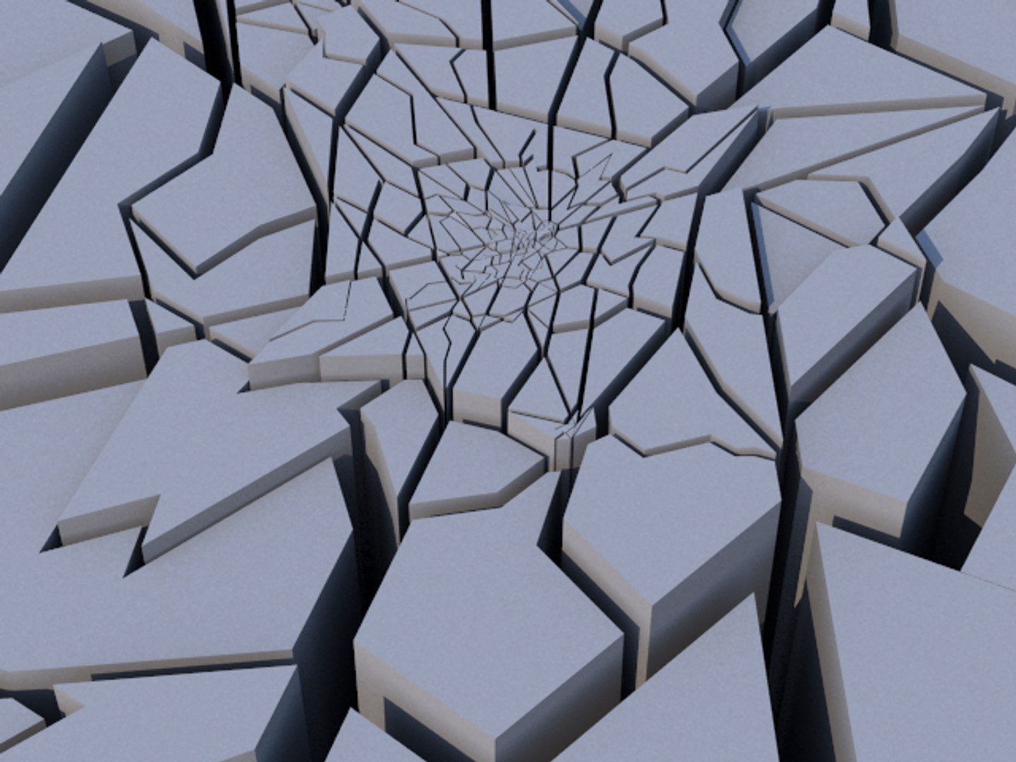 3ds Max Cracks Crevice Fission